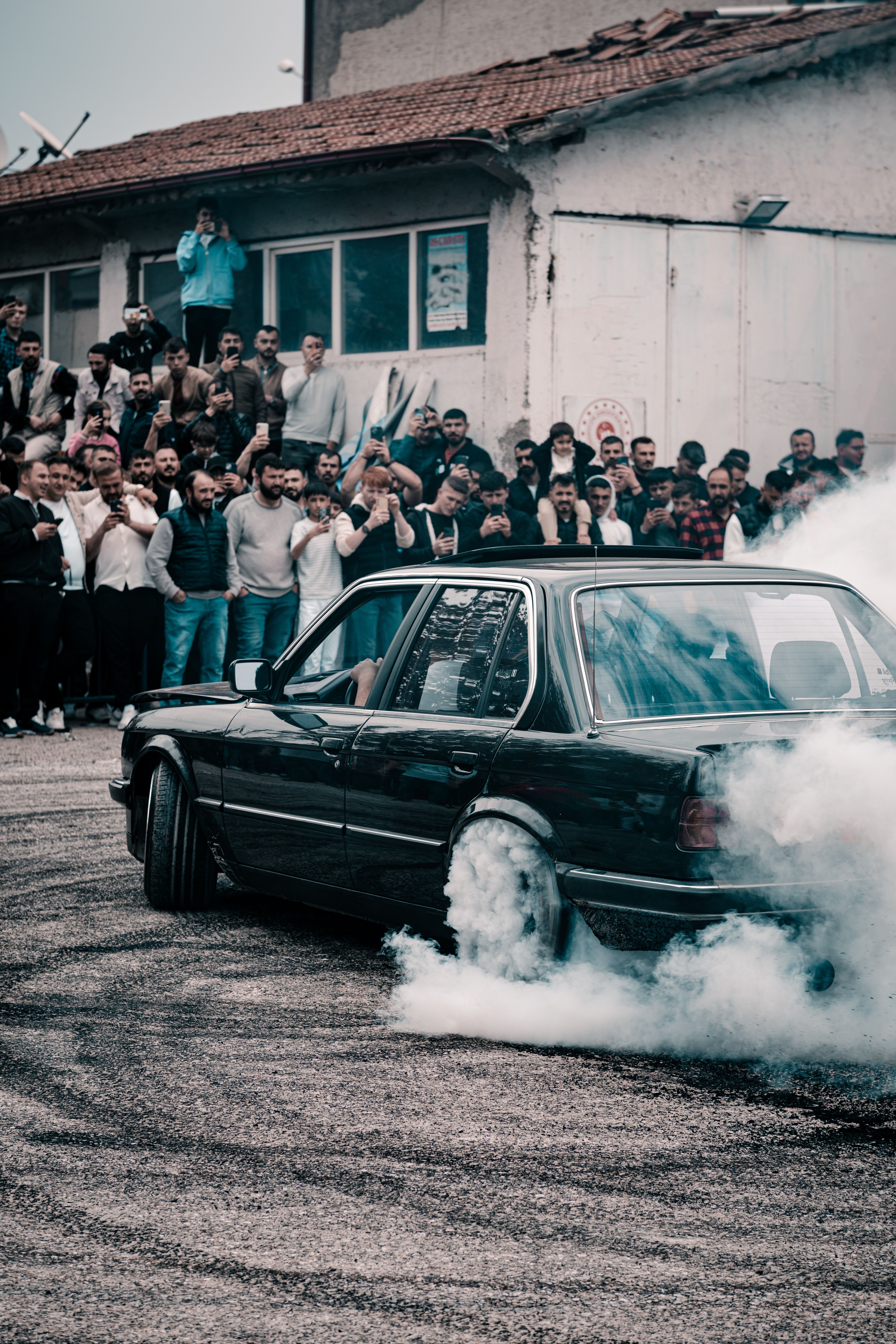 Car Drifting Event with Crowd in Türkiye · Free Stock Photo