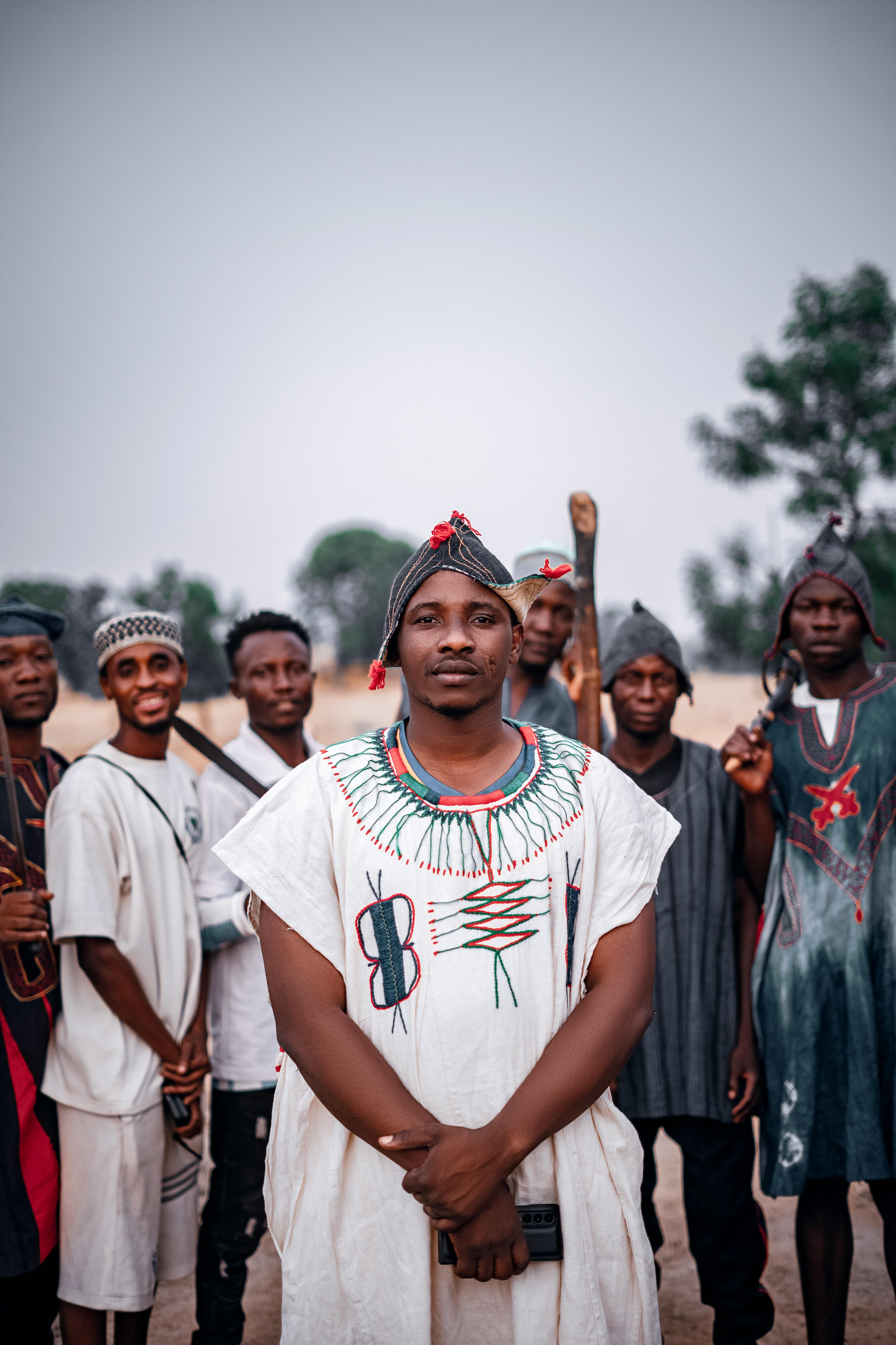 Hausa Men in Traditional Attire, Nigeria · Free Stock Photo