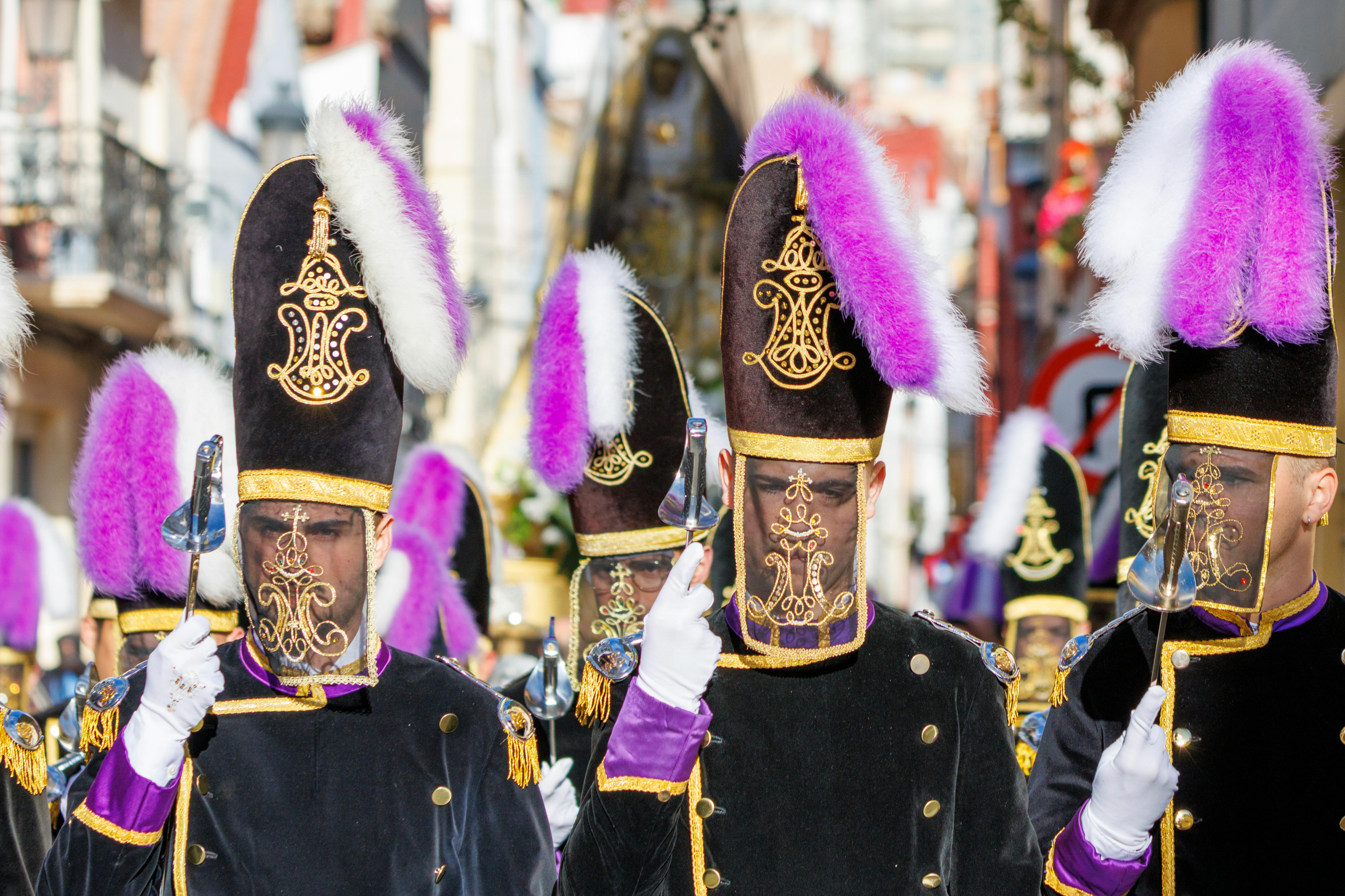 Traditional Festival Parade in Valencia · Free Stock Photo