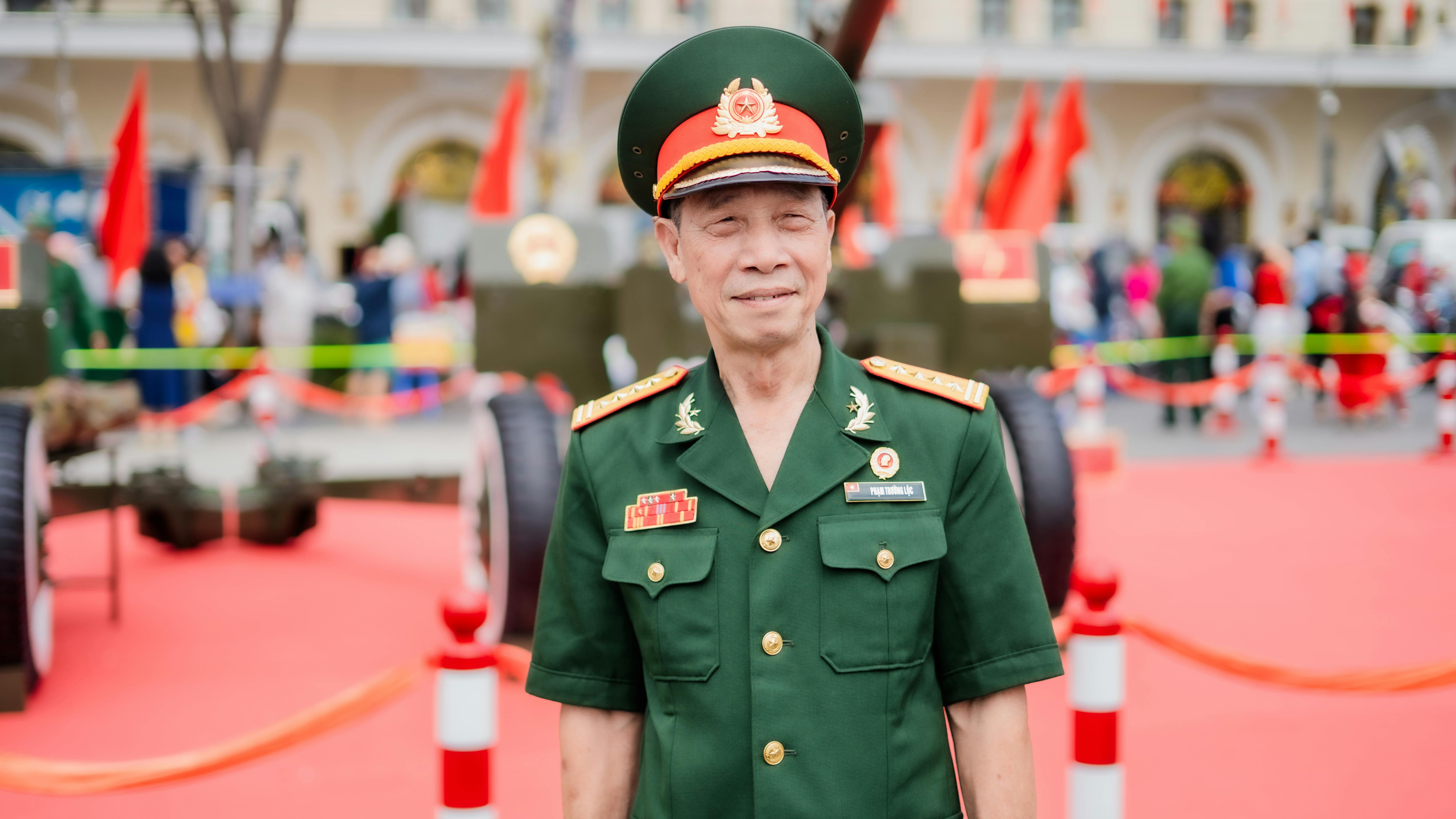 Vietnamese Military Officer at Patriotic Event · Free Stock Photo