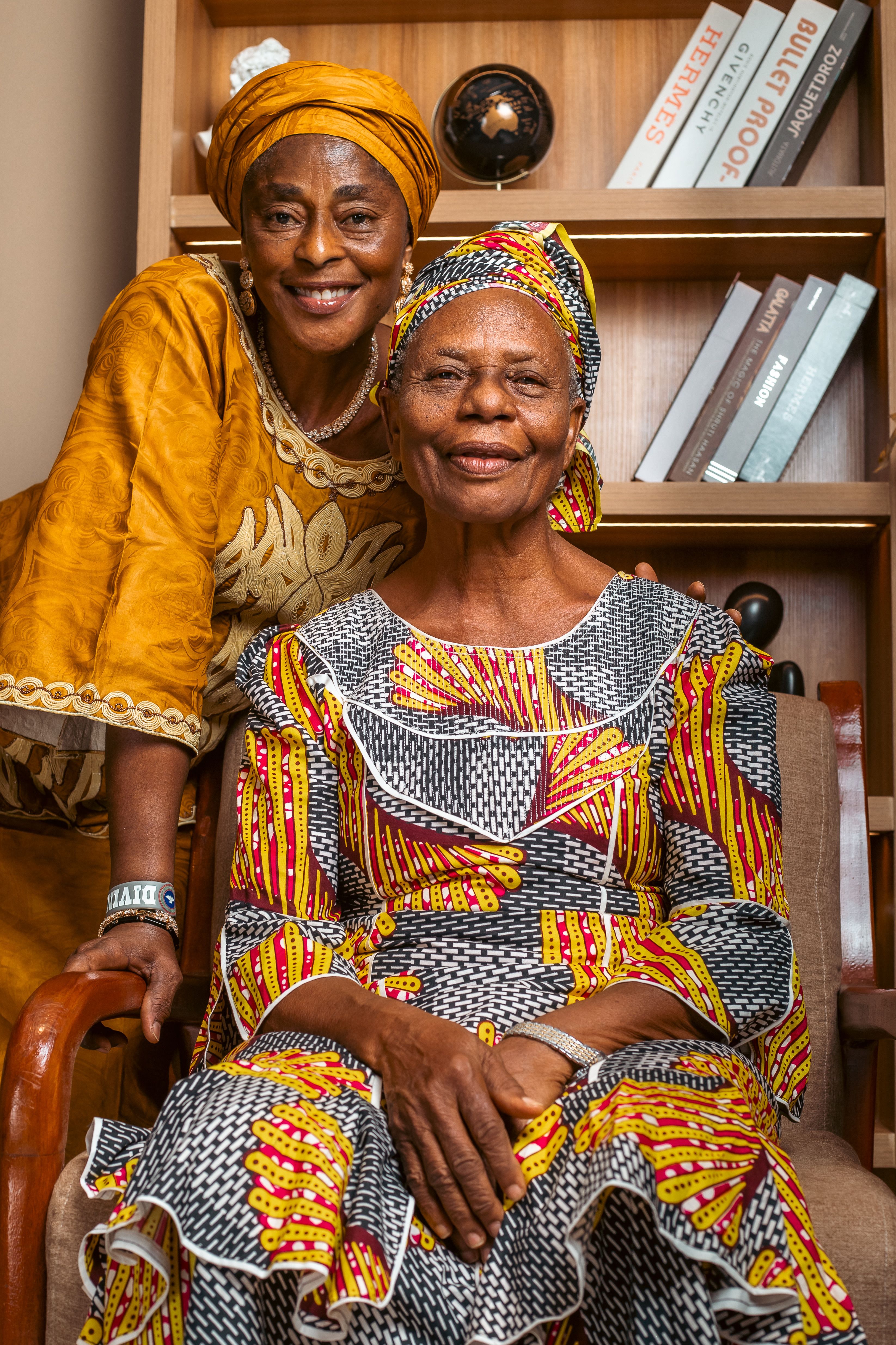 Two Senior Women in Traditional African Attire · Free Stock Photo
