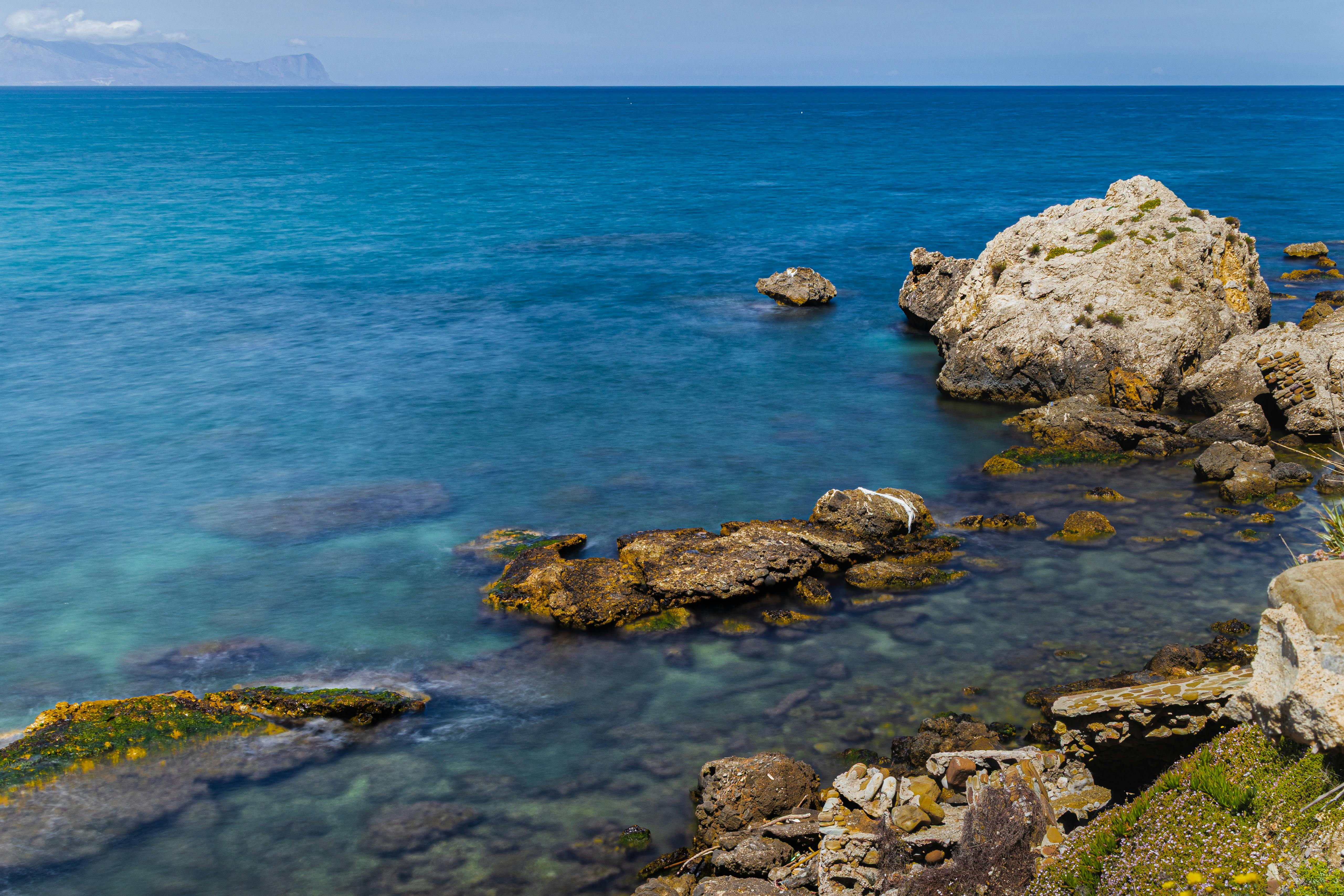 Scenic Coastal View of Terrasini, Sicily · Free Stock Photo
