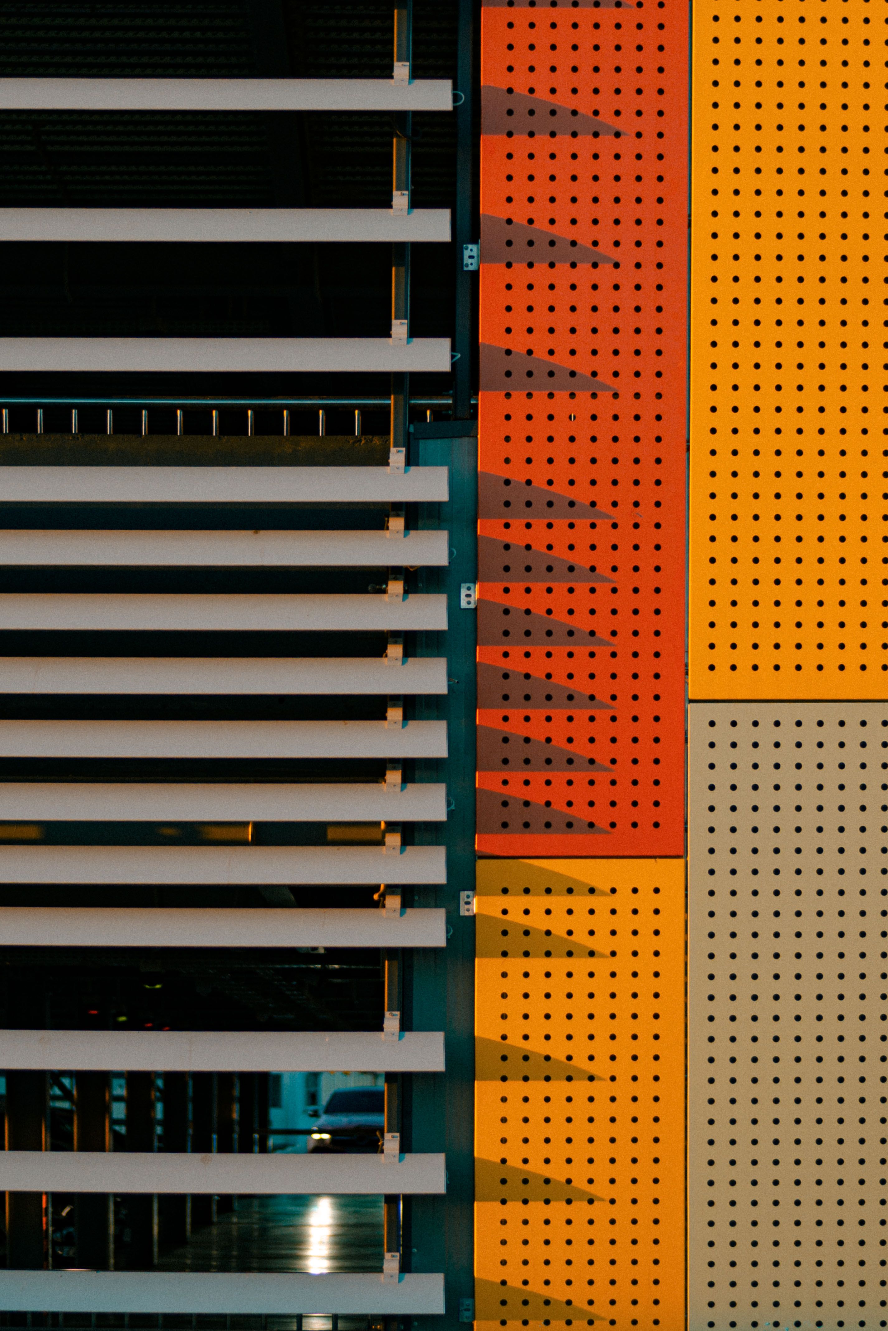 Colorful Modern Architectural Facade · Free Stock Photo
