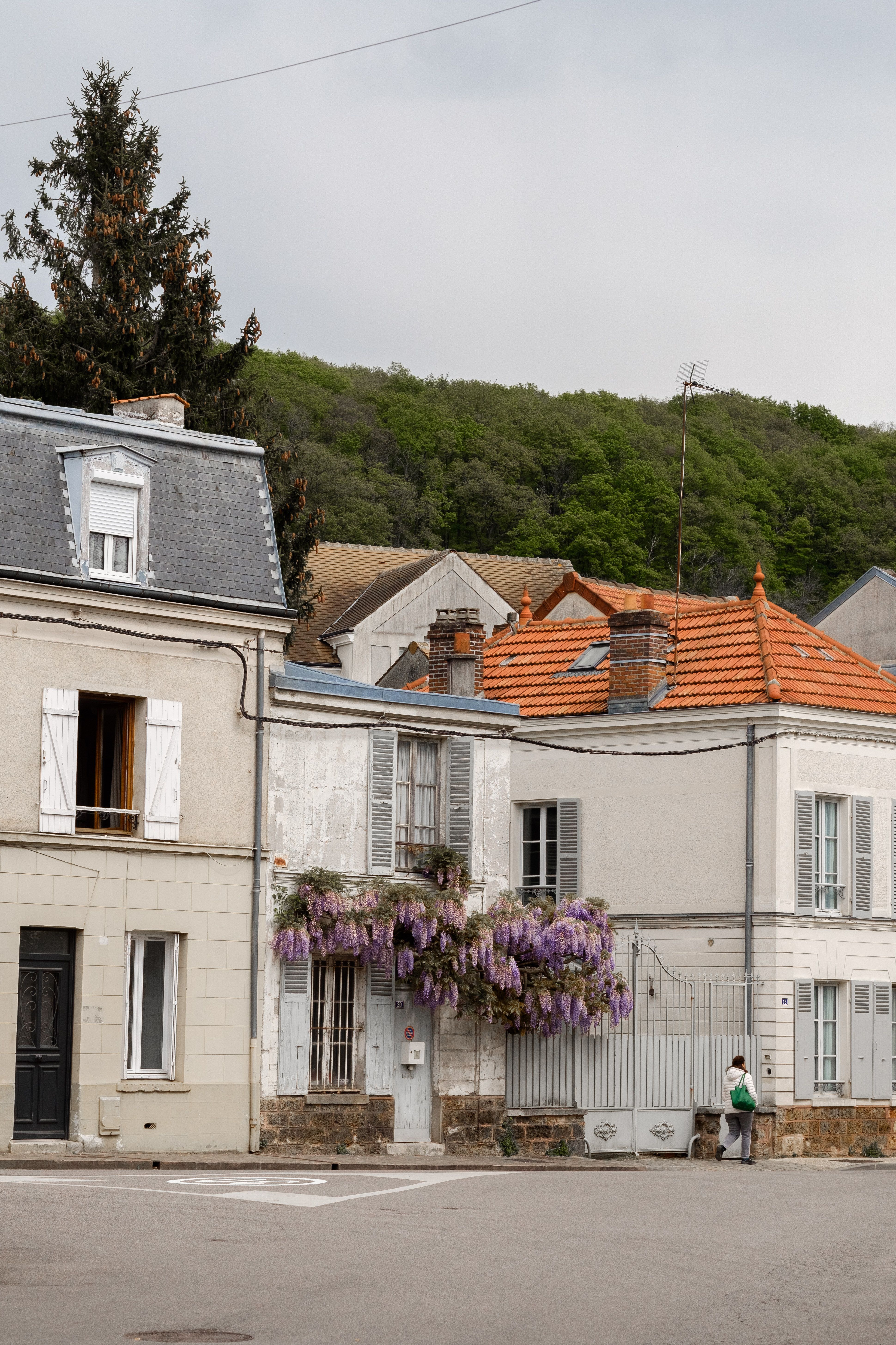 Charming French Village Houses in Spring · Free Stock Photo