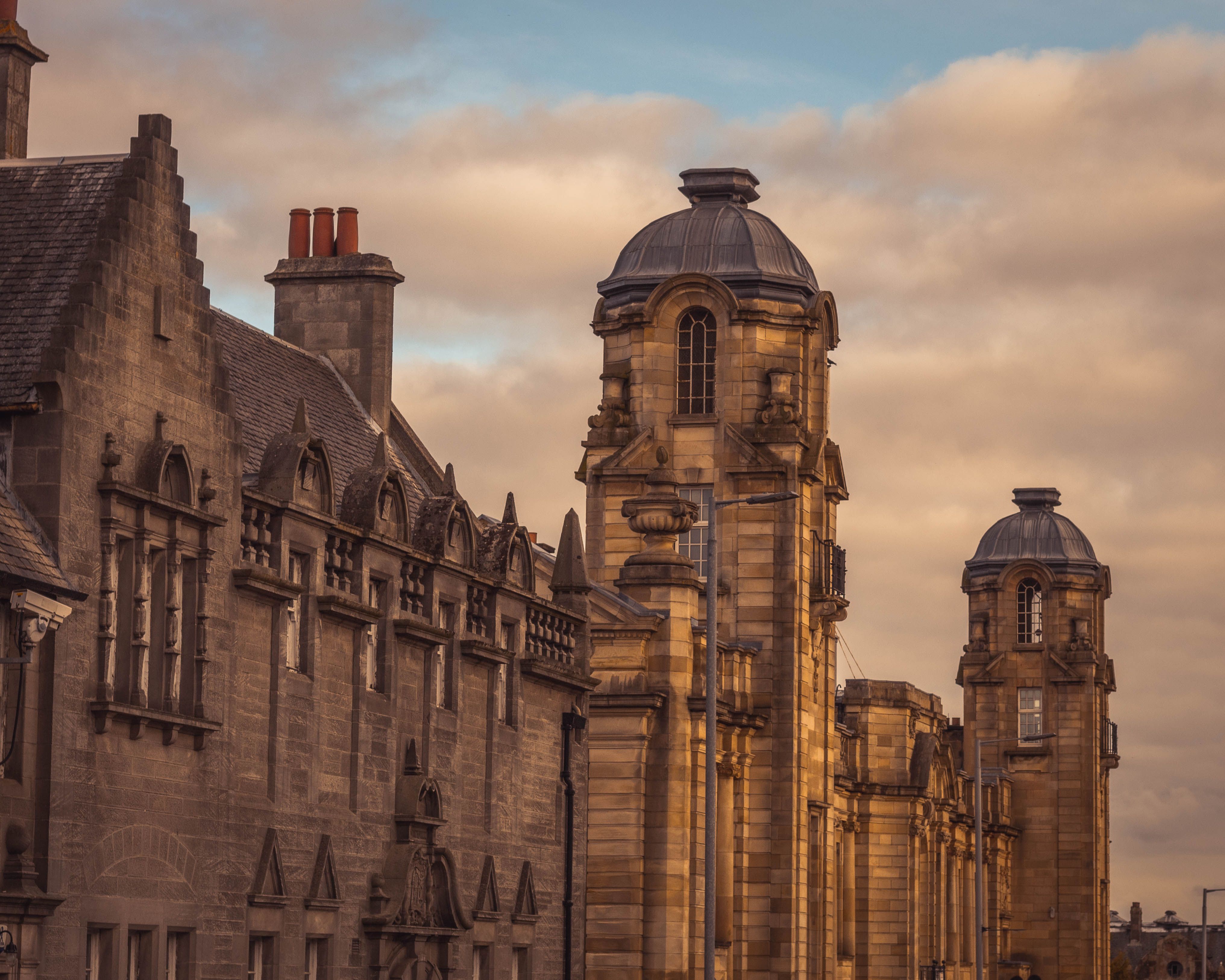 Historic European Architecture at Sunset · Free Stock Photo