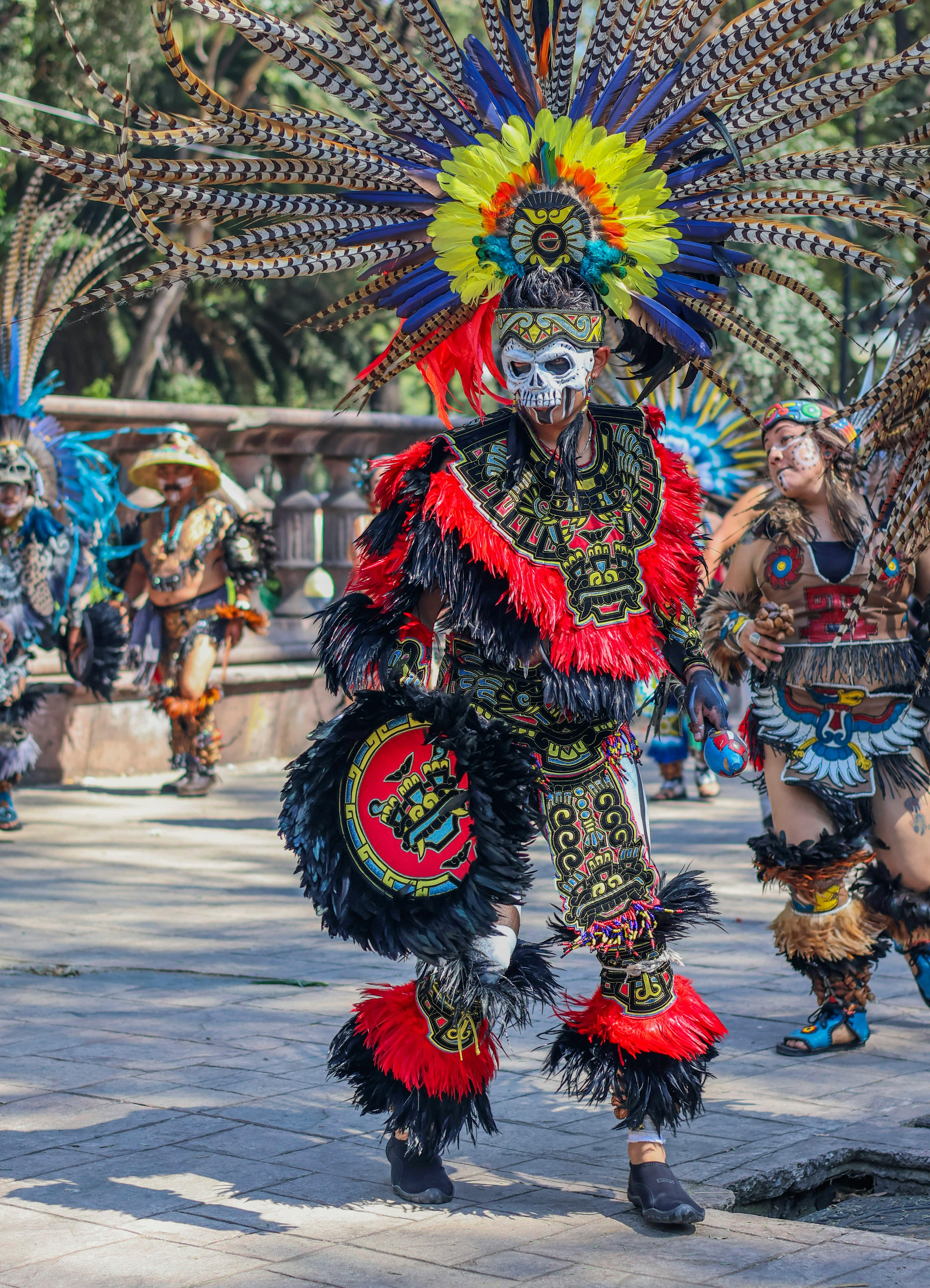 Colorful Traditional Mexican Dance in Vibrant Costumes · Free Stock Photo