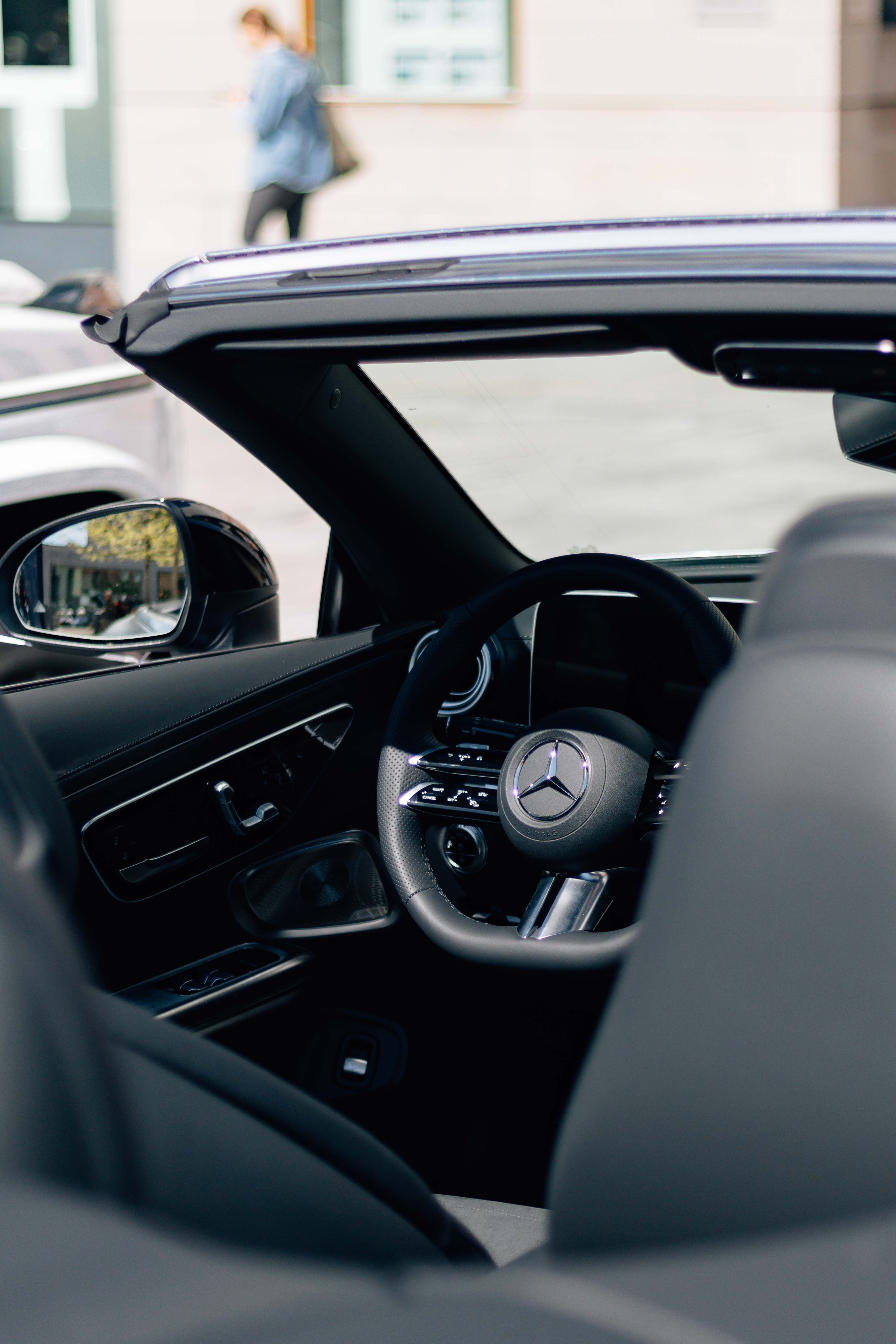 Luxurious Modern Convertible Car Interior · Free Stock Photo