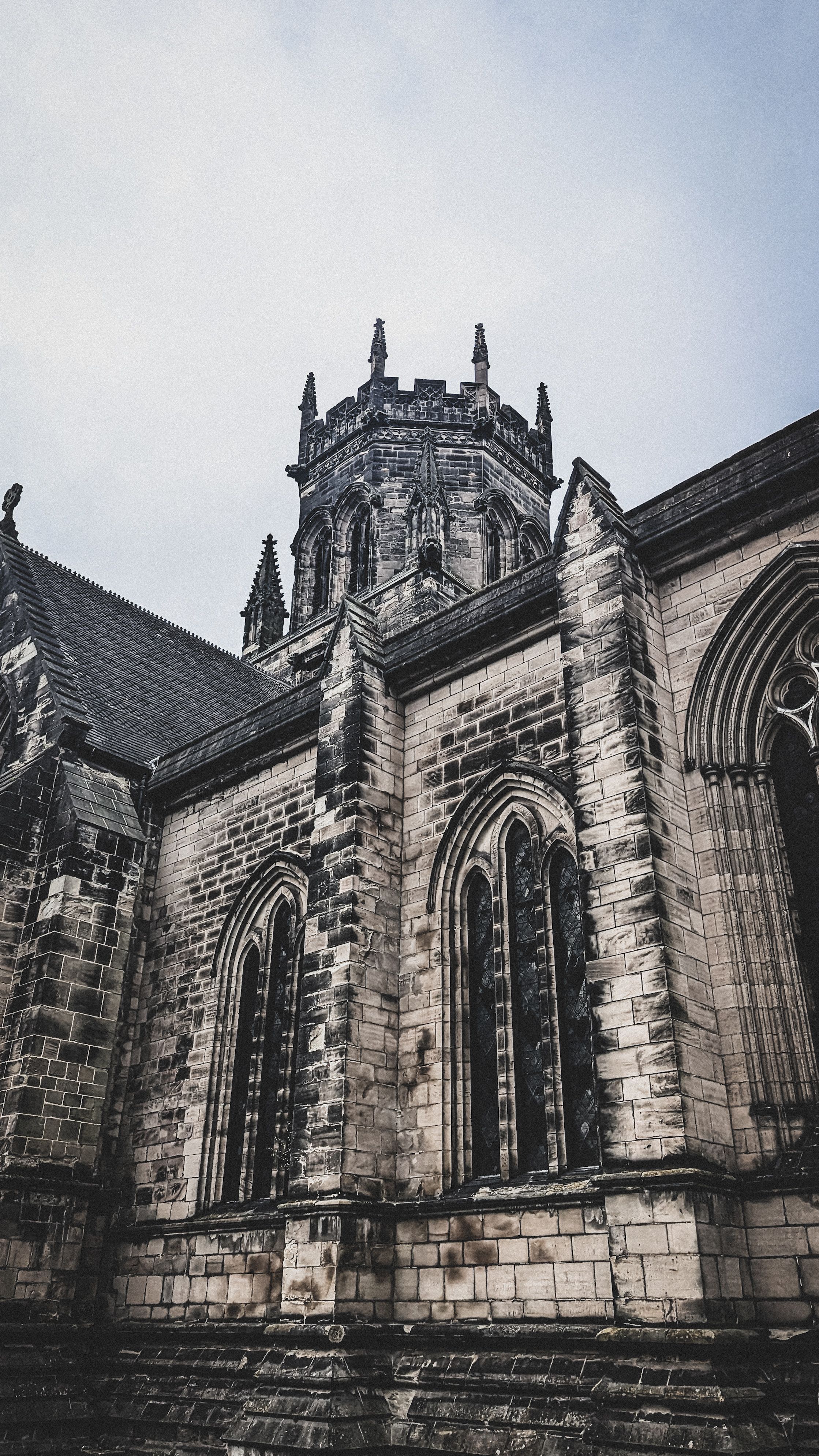 Historic Gothic Church Architecture in Stafford · Free Stock Photo