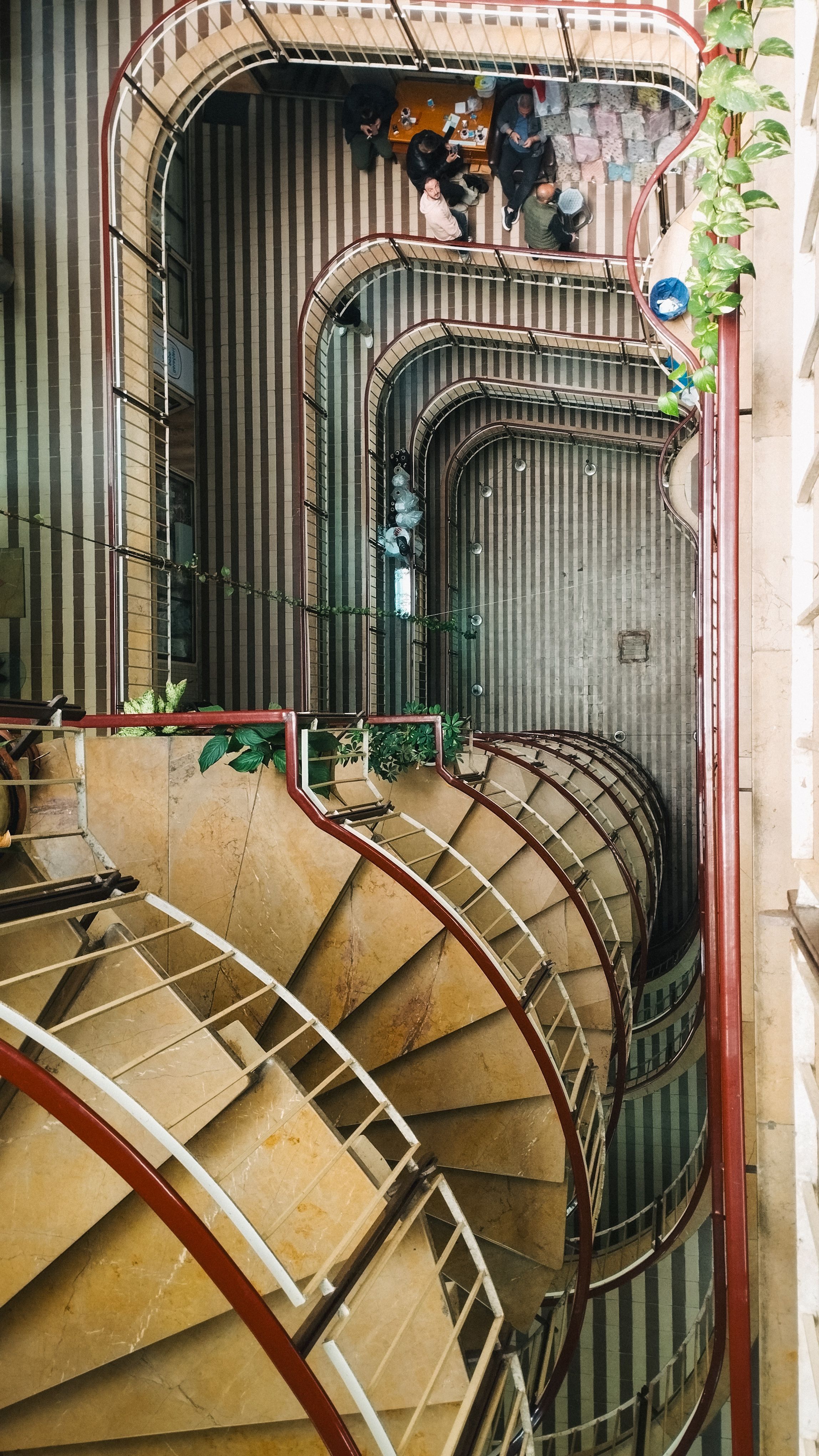 Spiral Staircase in Modern Building Interior · Free Stock Photo