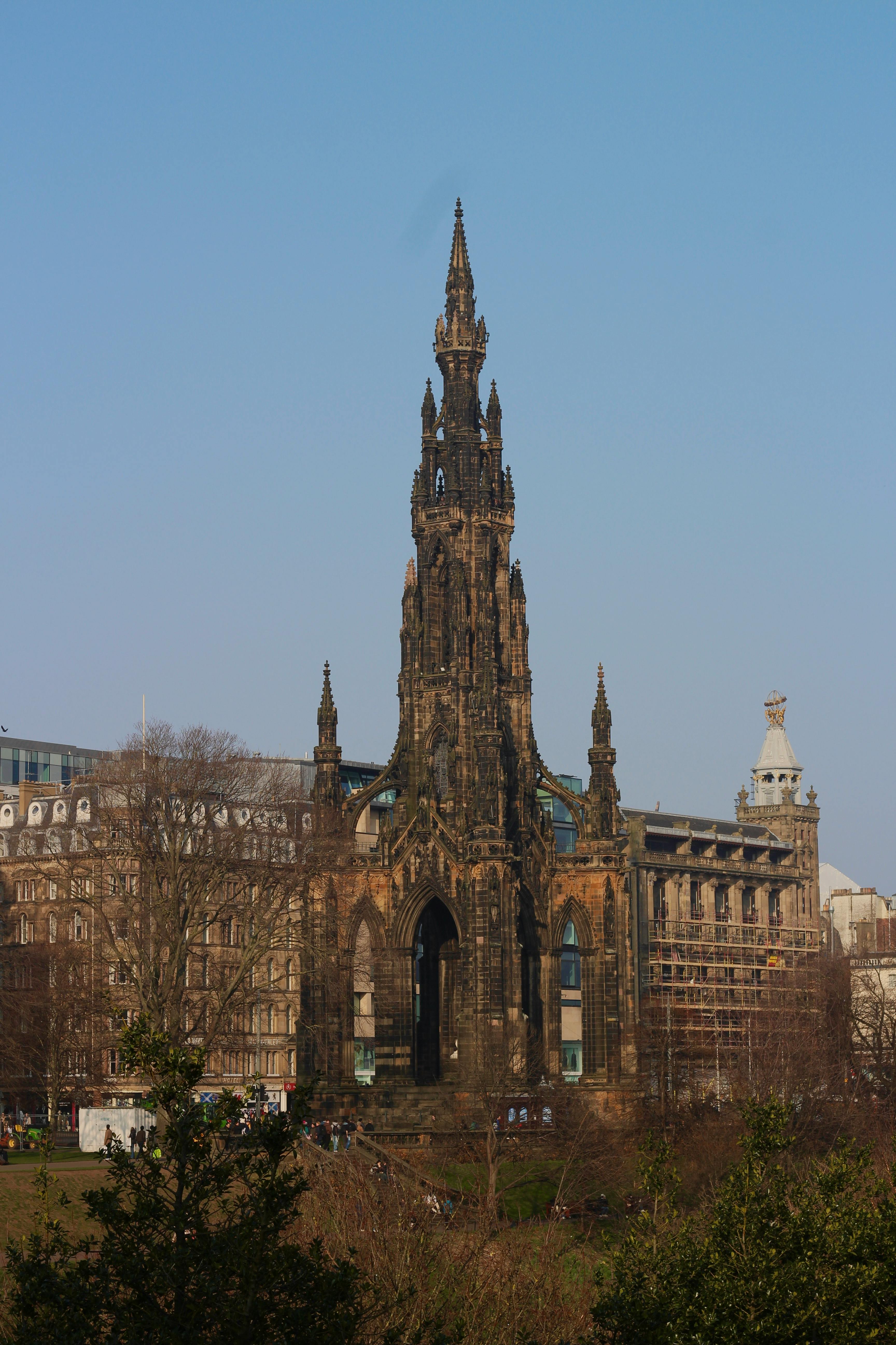 Iconic Scott Monument in Edinburgh, Scotland · Free Stock Photo