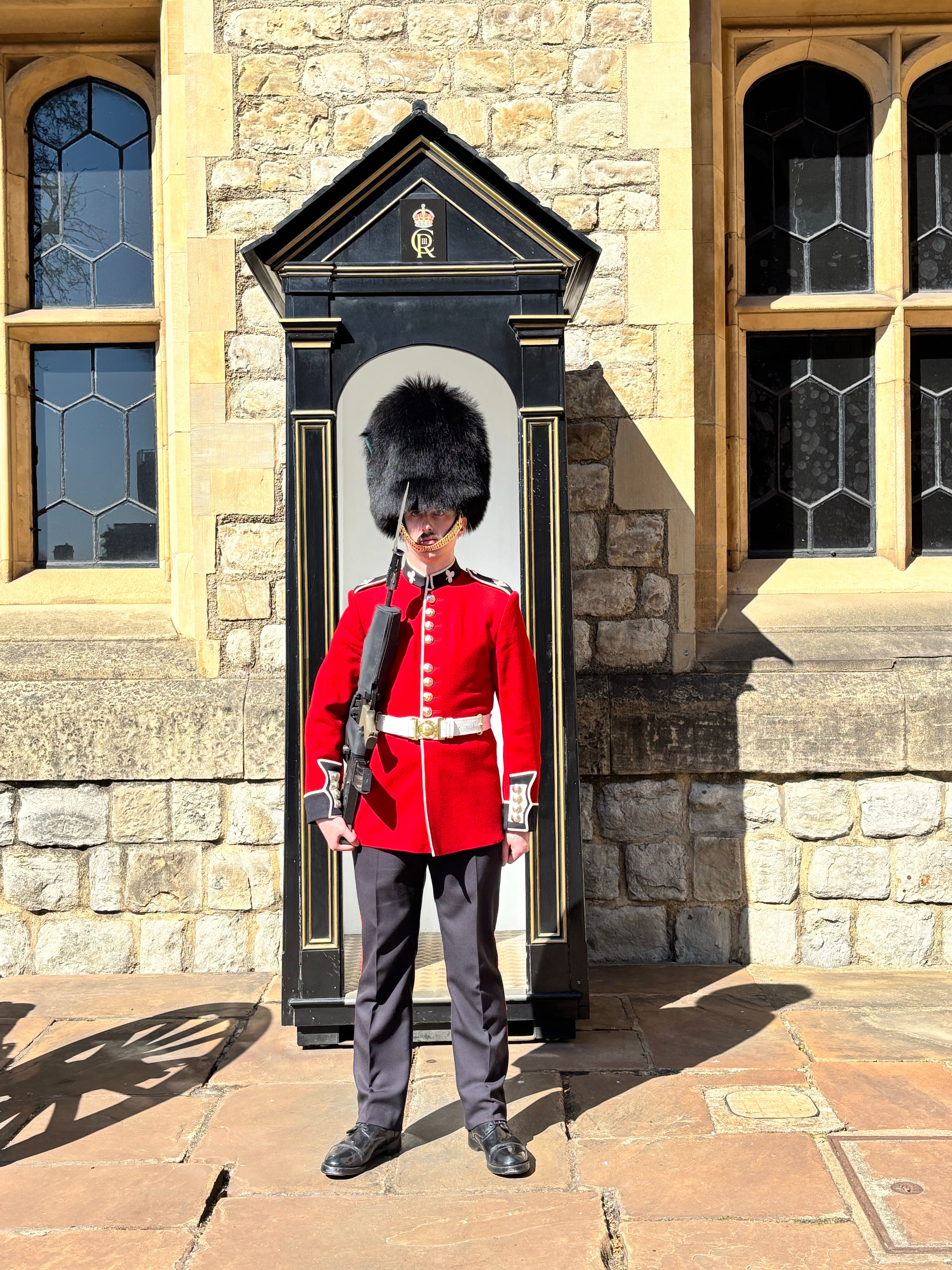 Royal Guard Standing at Windsor Castle · Free Stock Photo