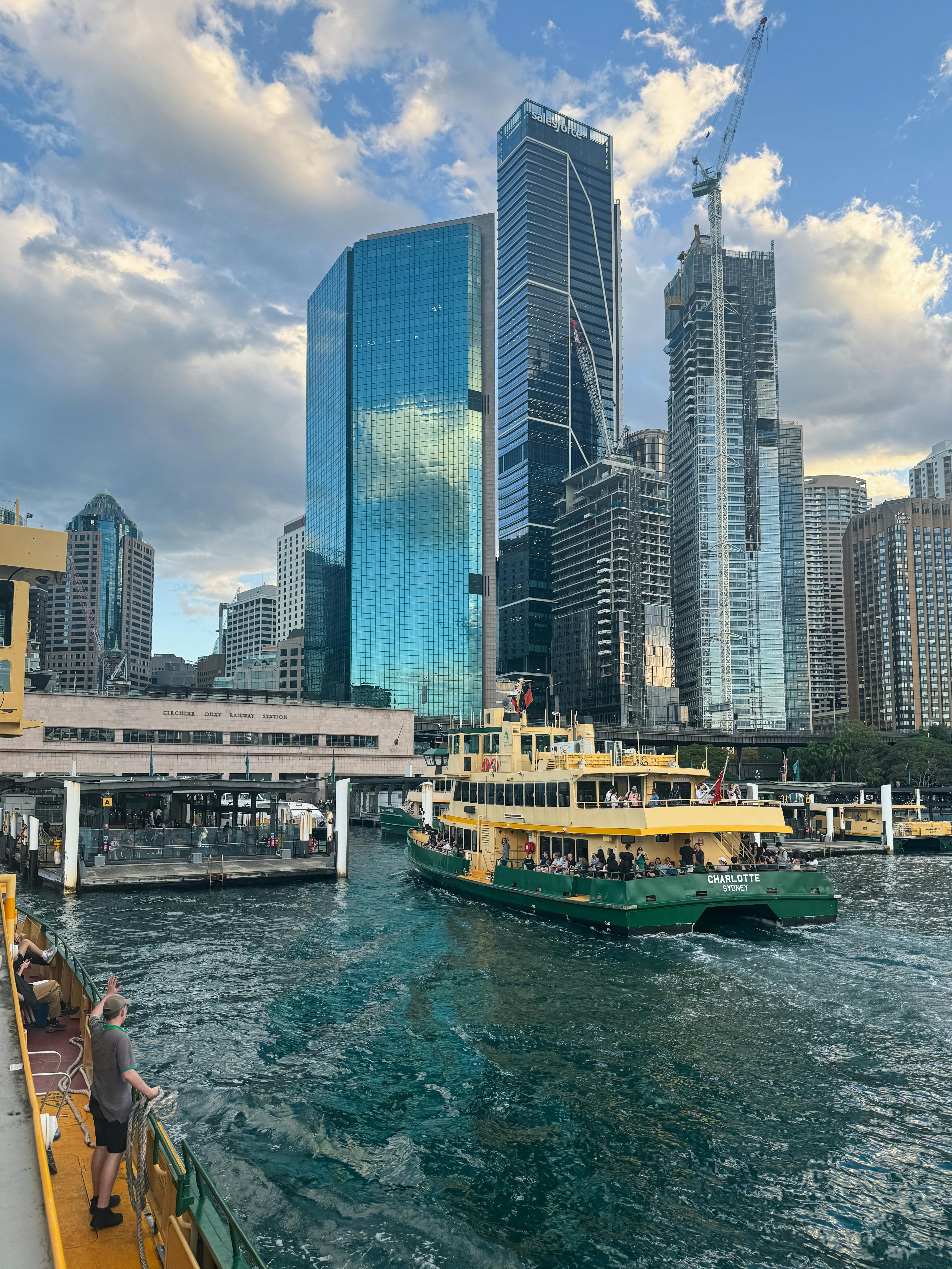 Skyline View of Lagos with Boats and Iconic Building · Free Stock Photo