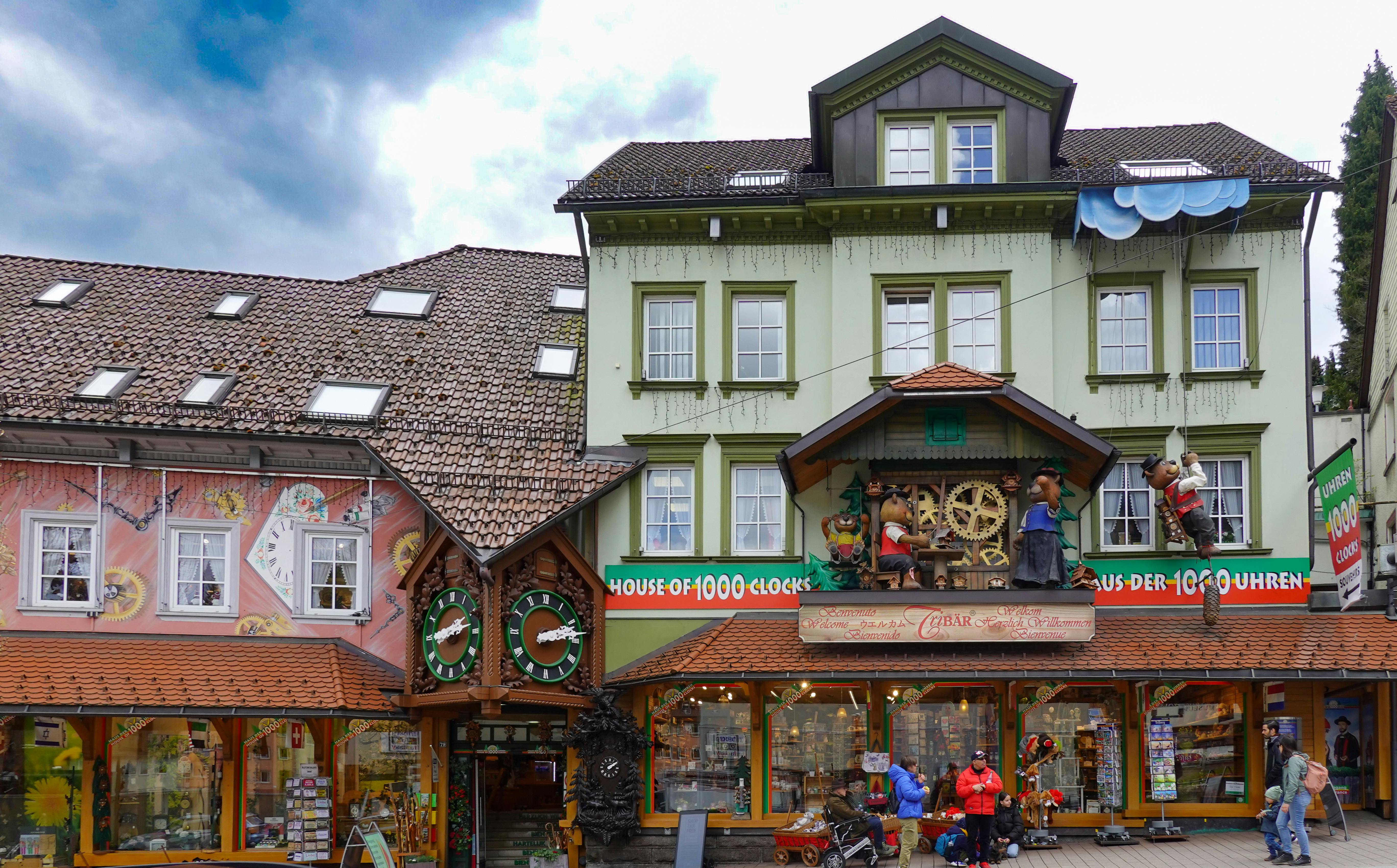 Colorful Cuckoo Clock Shop in Black Forest Village · Free Stock Photo