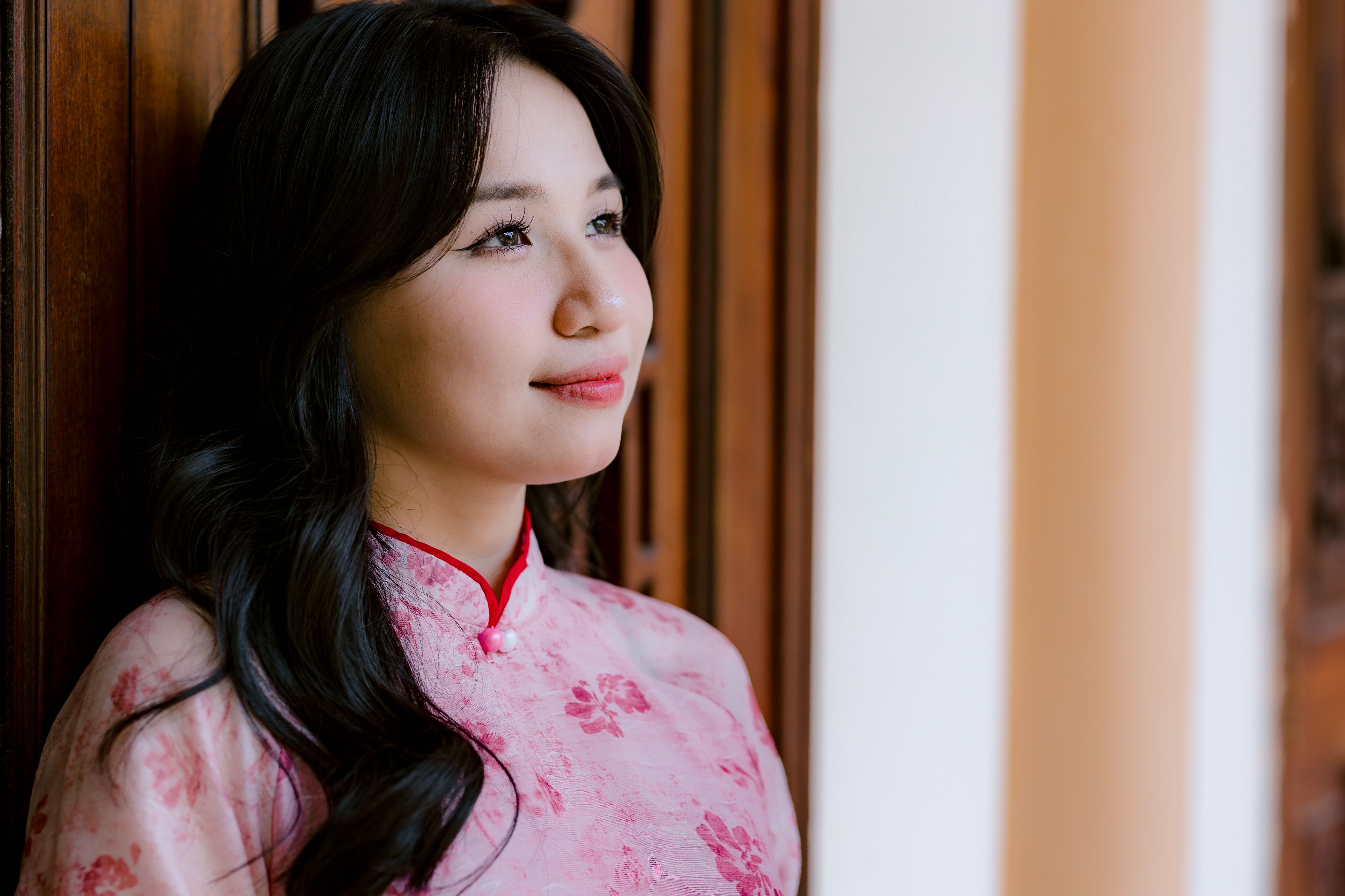 Elegant Portrait of Woman in Traditional Attire · Free Stock Photo