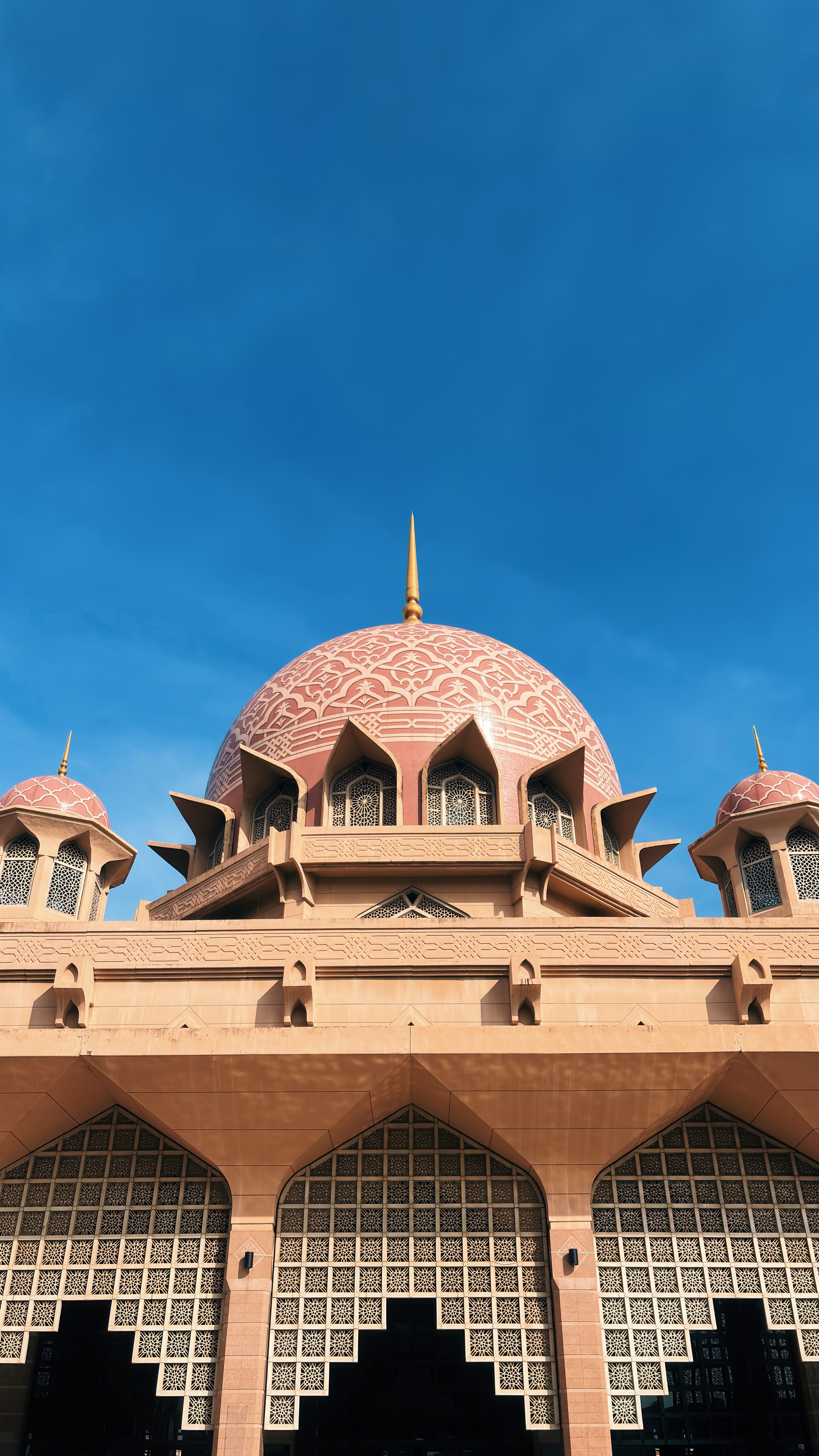 Putra Mosque in Putrajaya against Clear Sky · Free Stock Photo