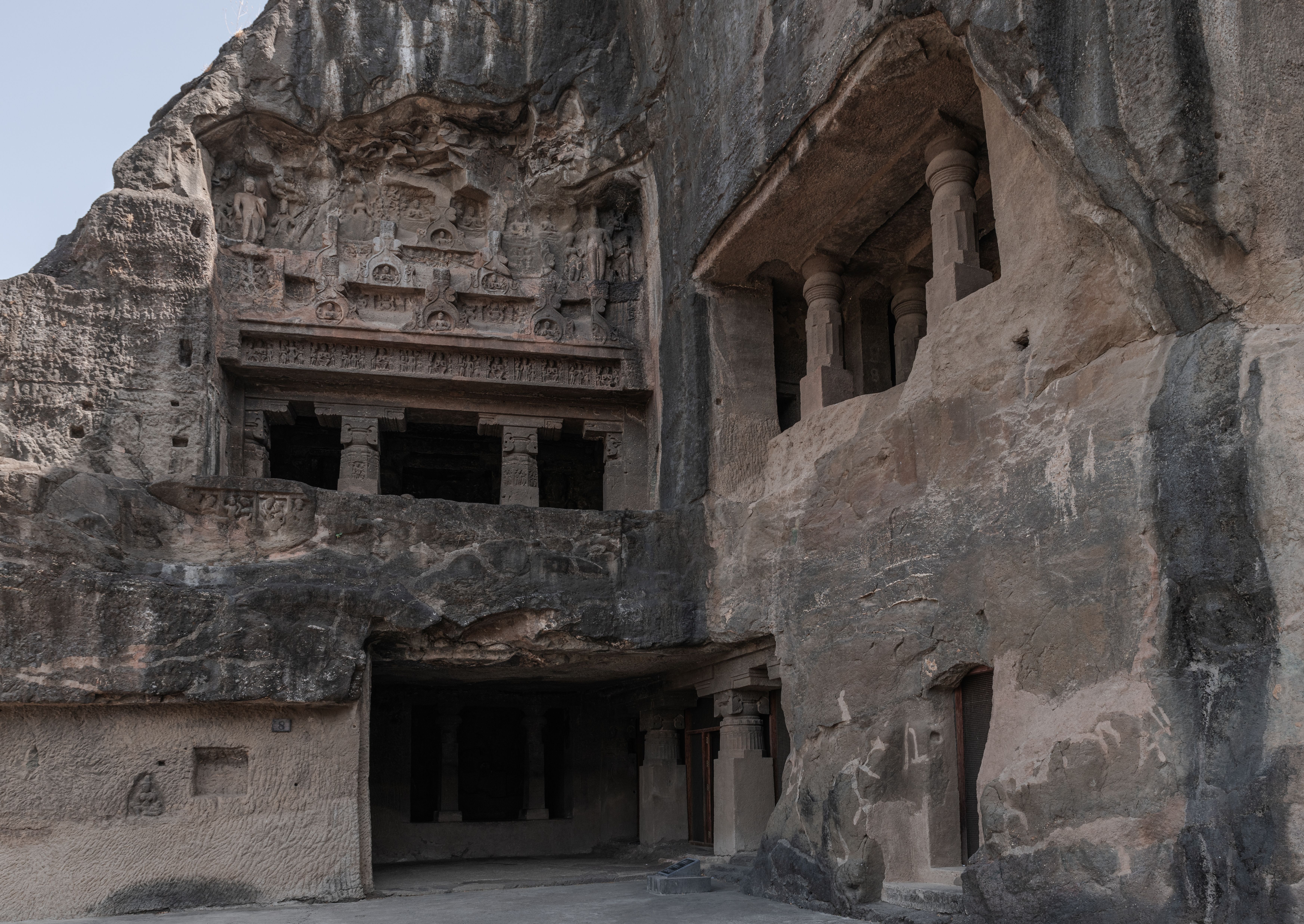 Ancient Ellora Caves Rock-Cut Architecture · Free Stock Photo