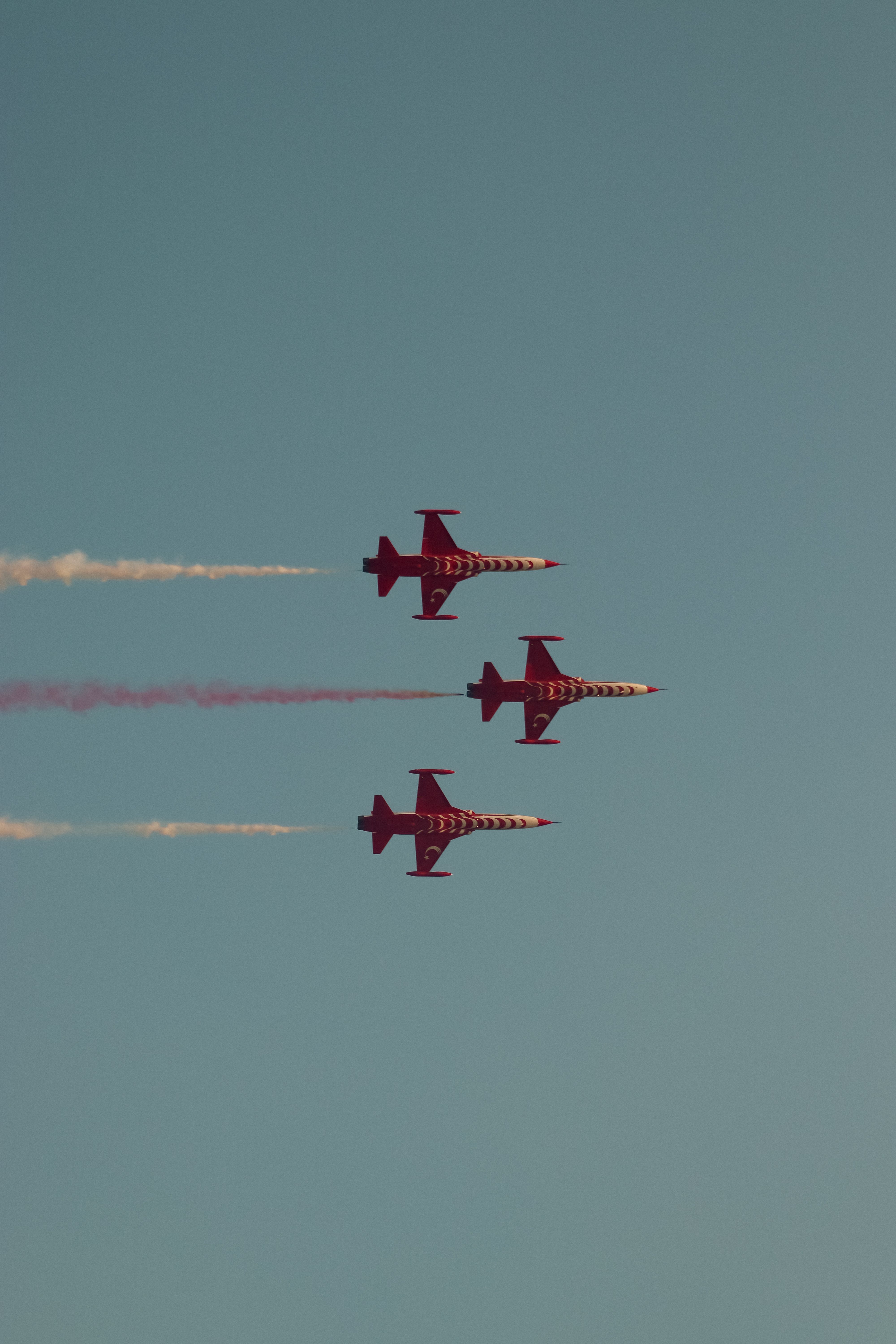 Turkish Stars Aerobatic Jets in Formation · Free Stock Photo