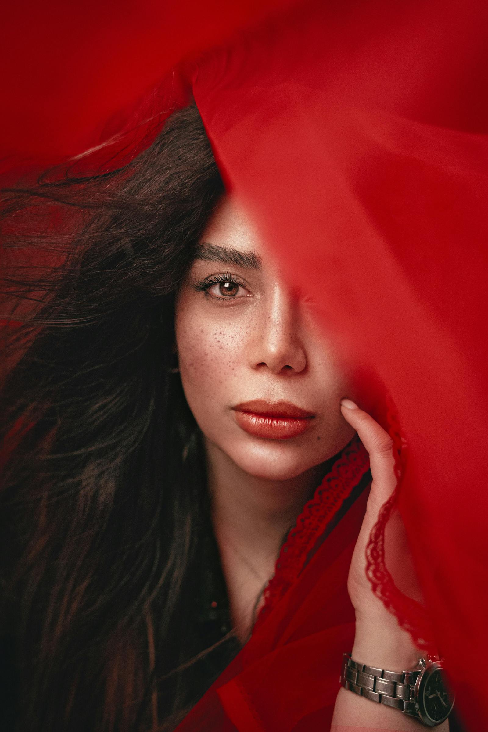 Girl With Red Lips Photos, Download The BEST Free Girl With Red Lips ...