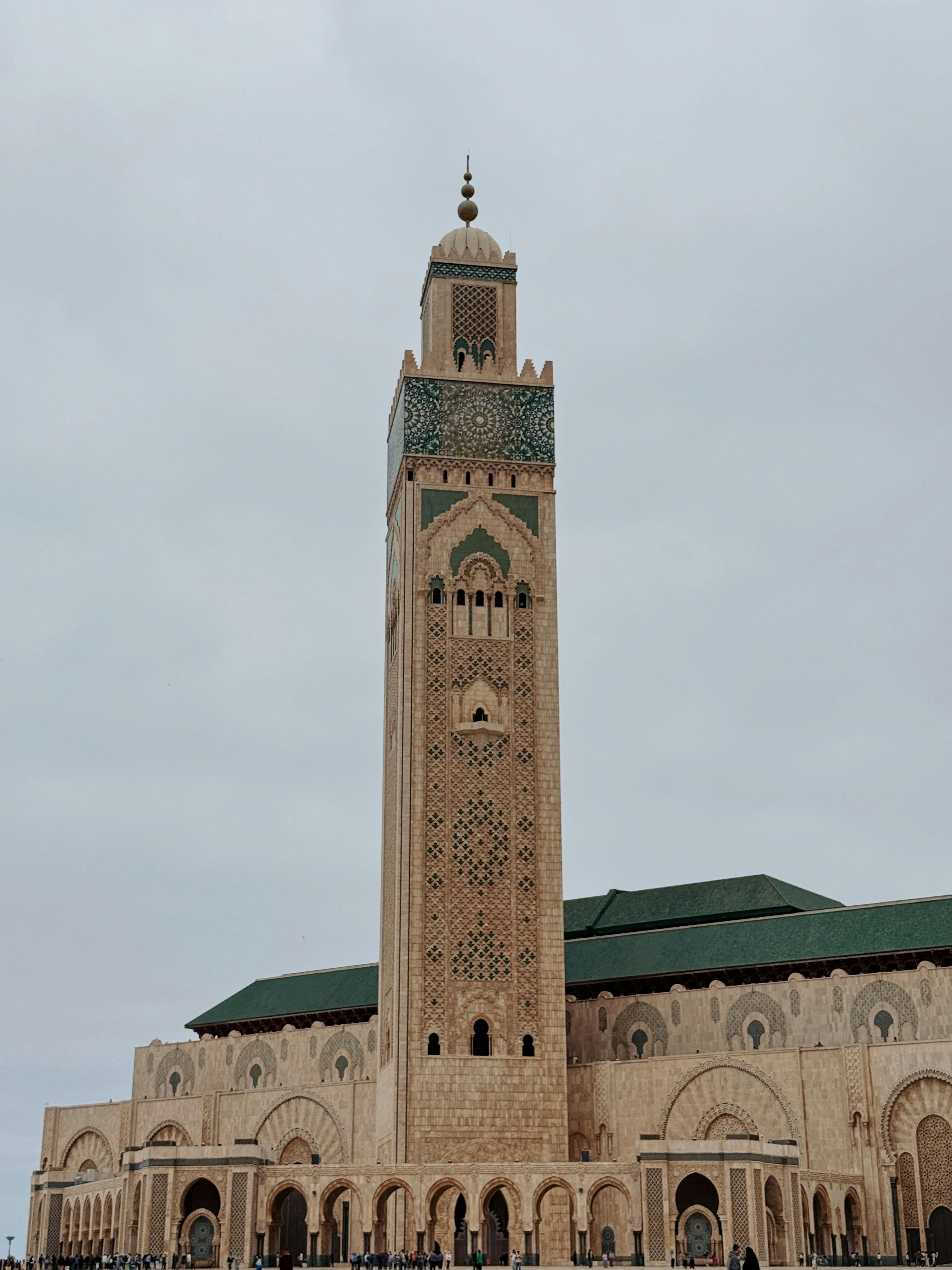 Hassan II Mosque Tower in Casablanca, Morocco · Free Stock Photo