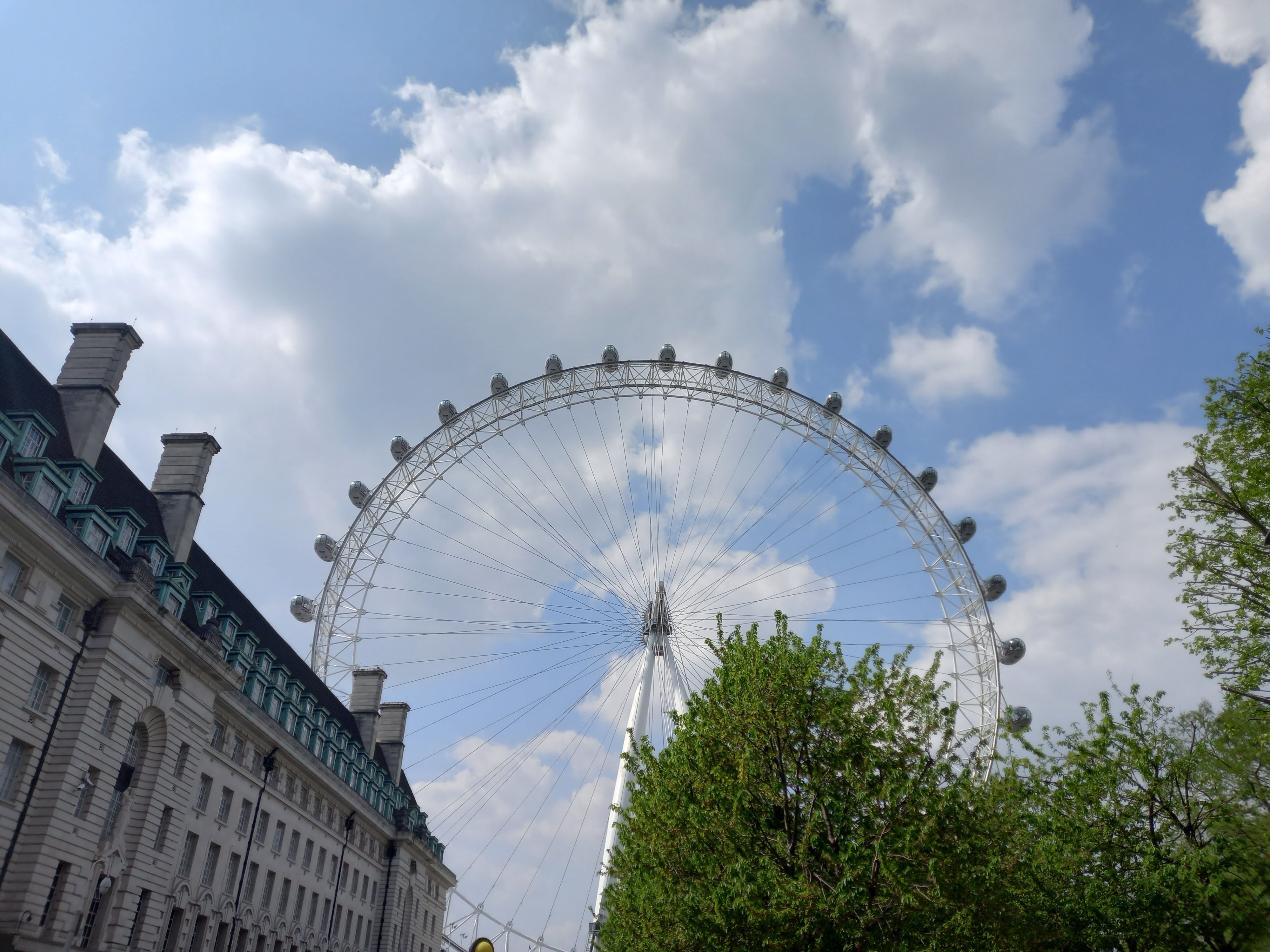 View of London Eye and Riverside Building · Free Stock Photo