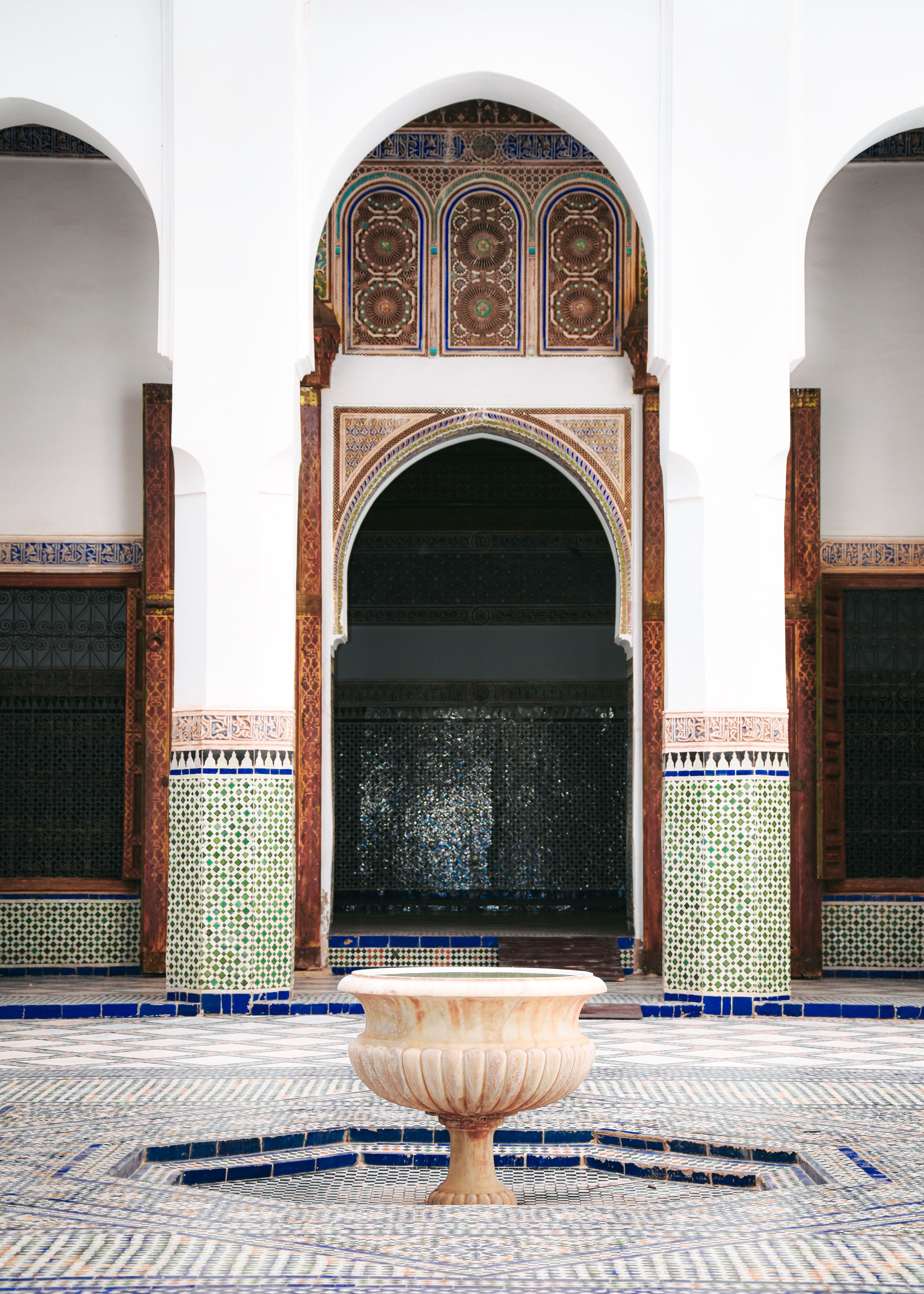 Elegant Moroccan Architecture in Marrakesh · Free Stock Photo