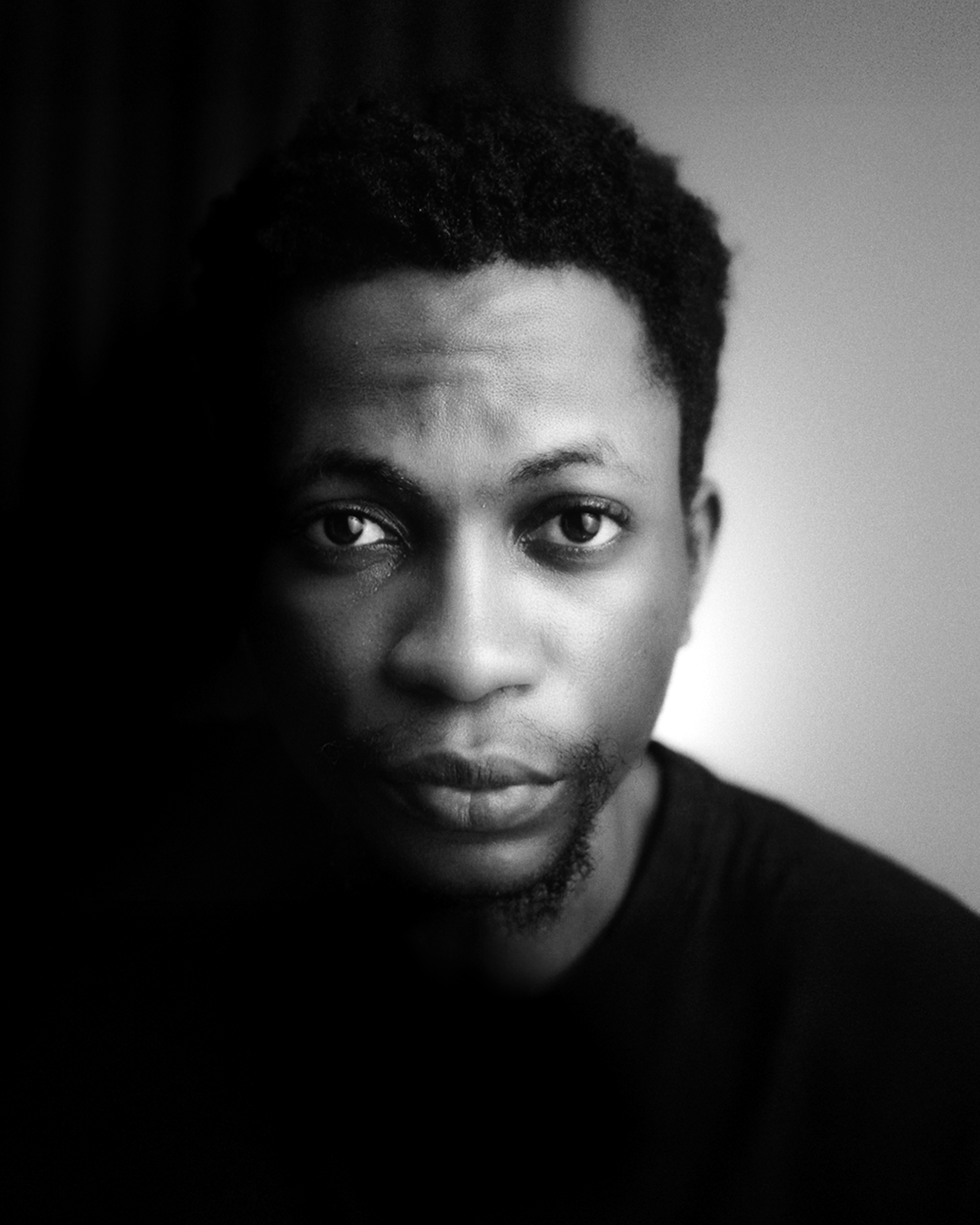 Black and White Portrait of Nigerian Man · Free Stock Photo