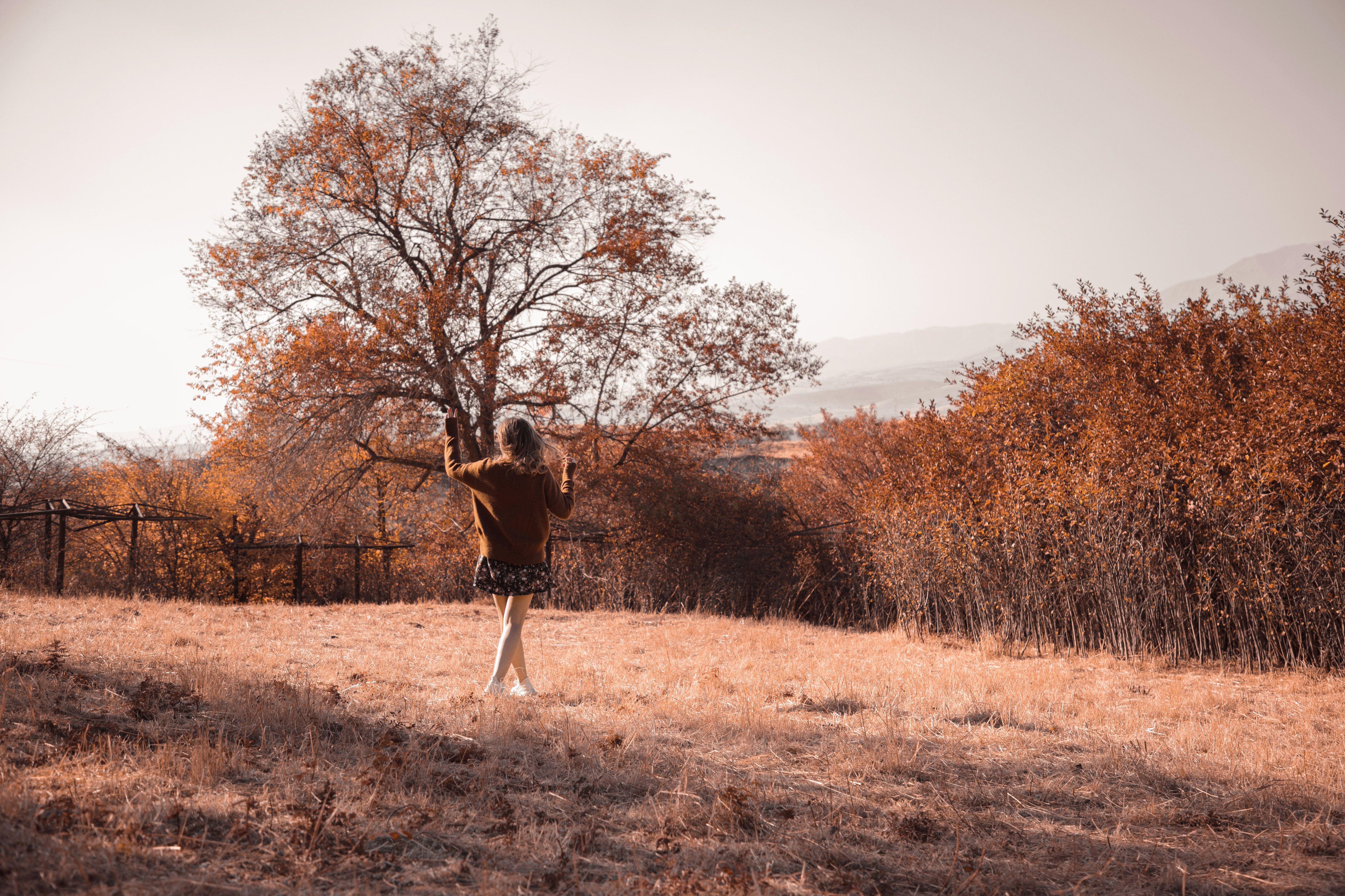 Side View Of Human Wearing Brown And Walking Photos, Download The BEST ...