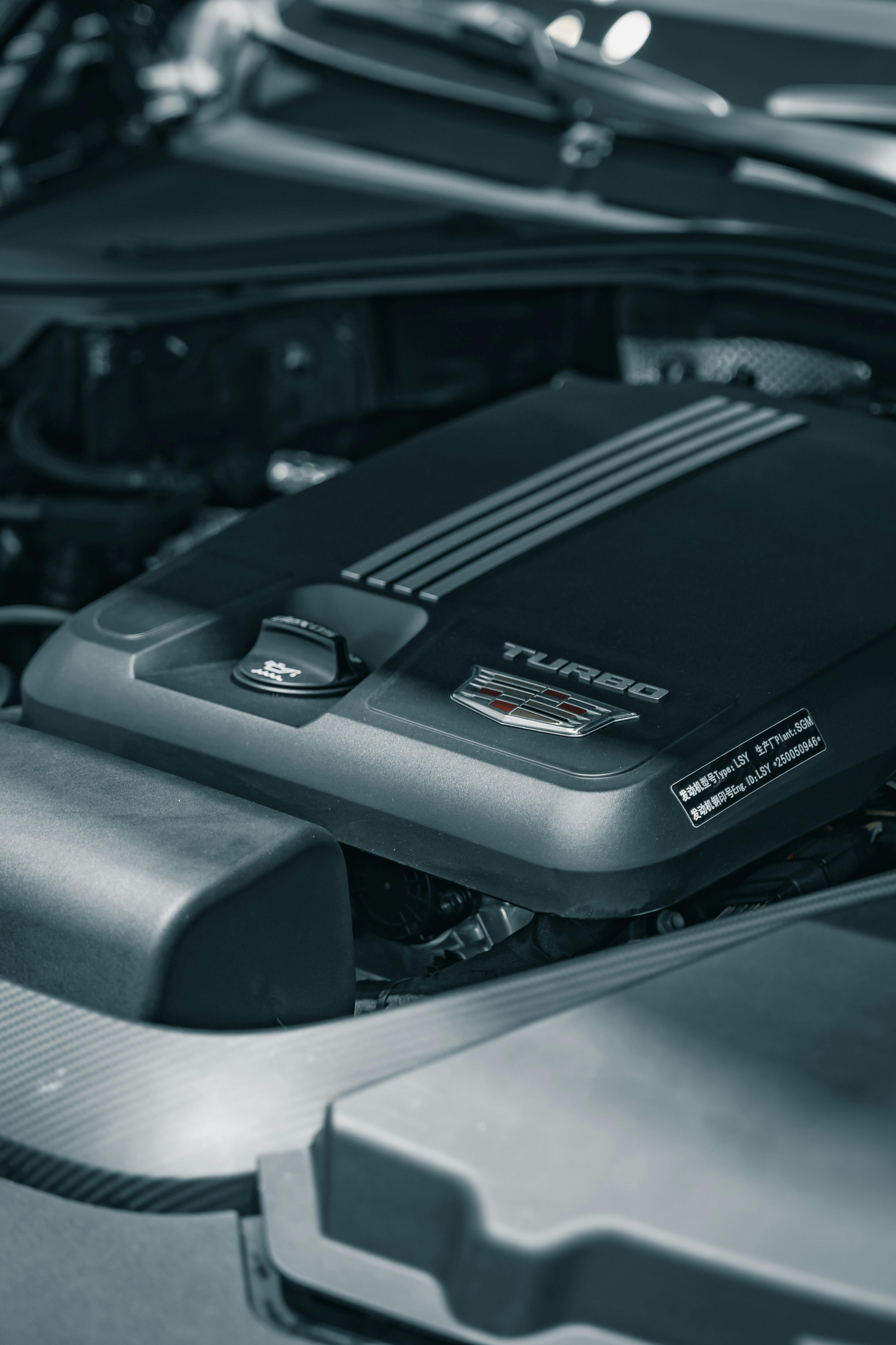 Close-up of Car Turbo Engine · Free Stock Photo