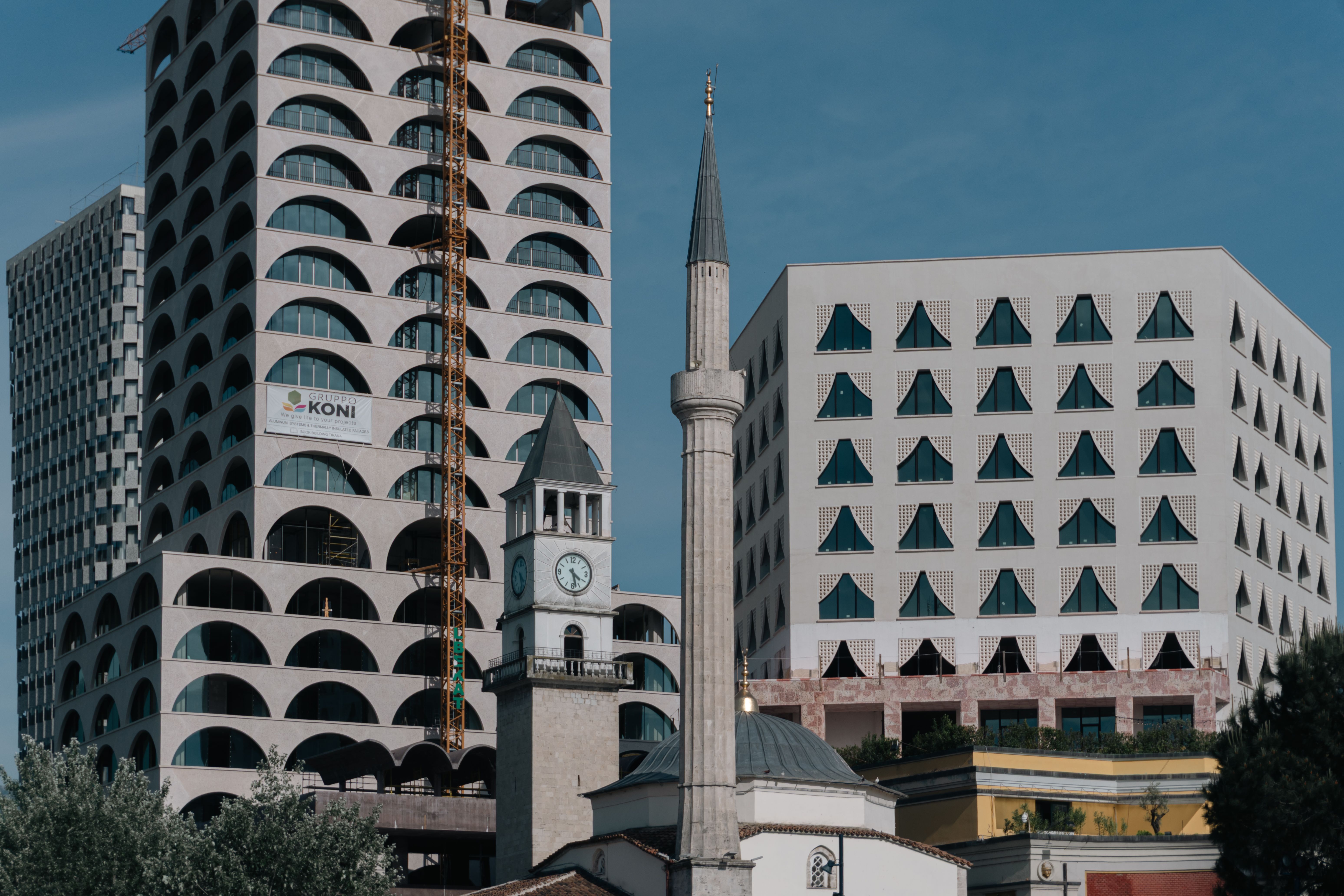 Modern and Traditional Architecture in Tirana, Albania · Free Stock Photo