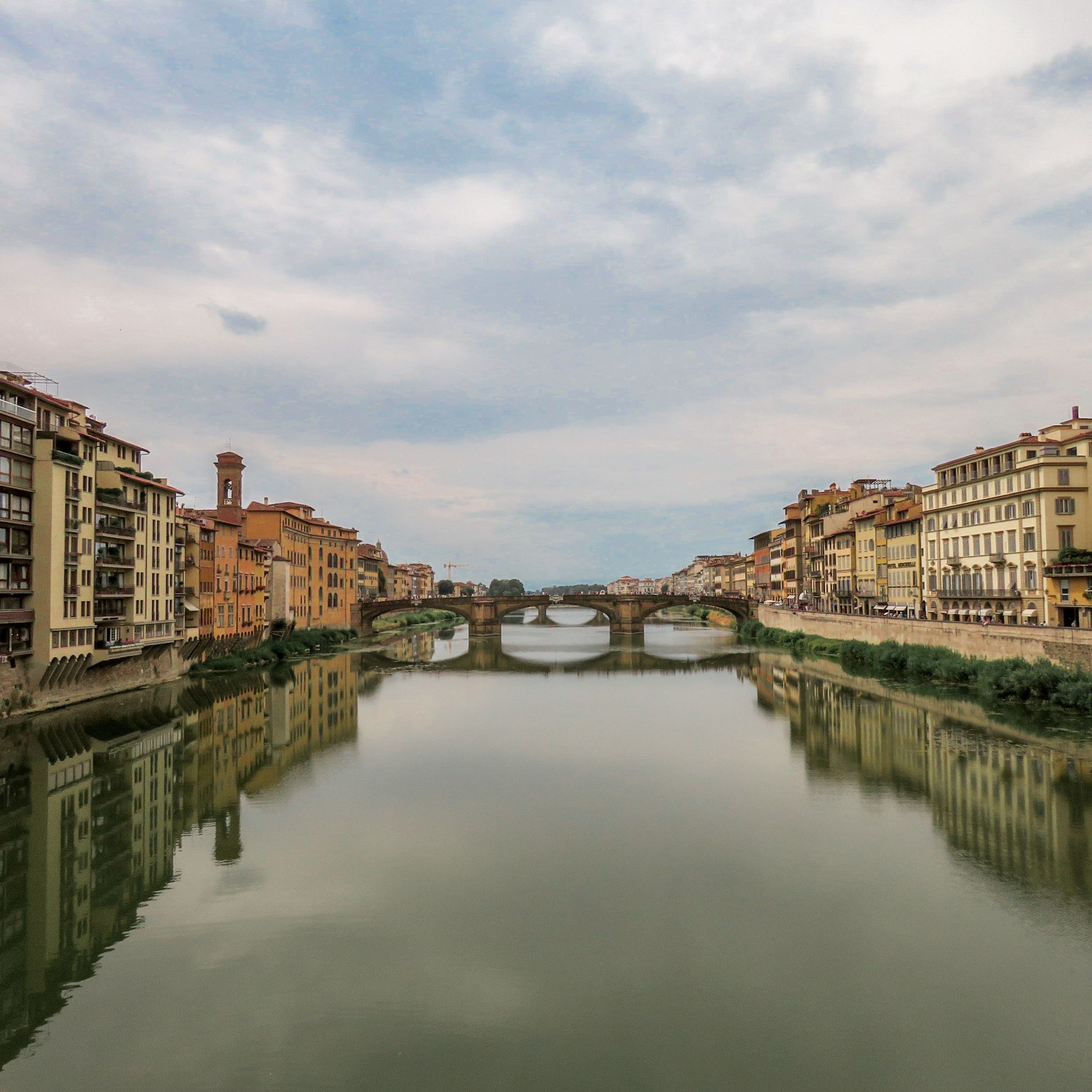 Sunset Over Ponte Vecchio in Florence, Italy · Free Stock Photo
