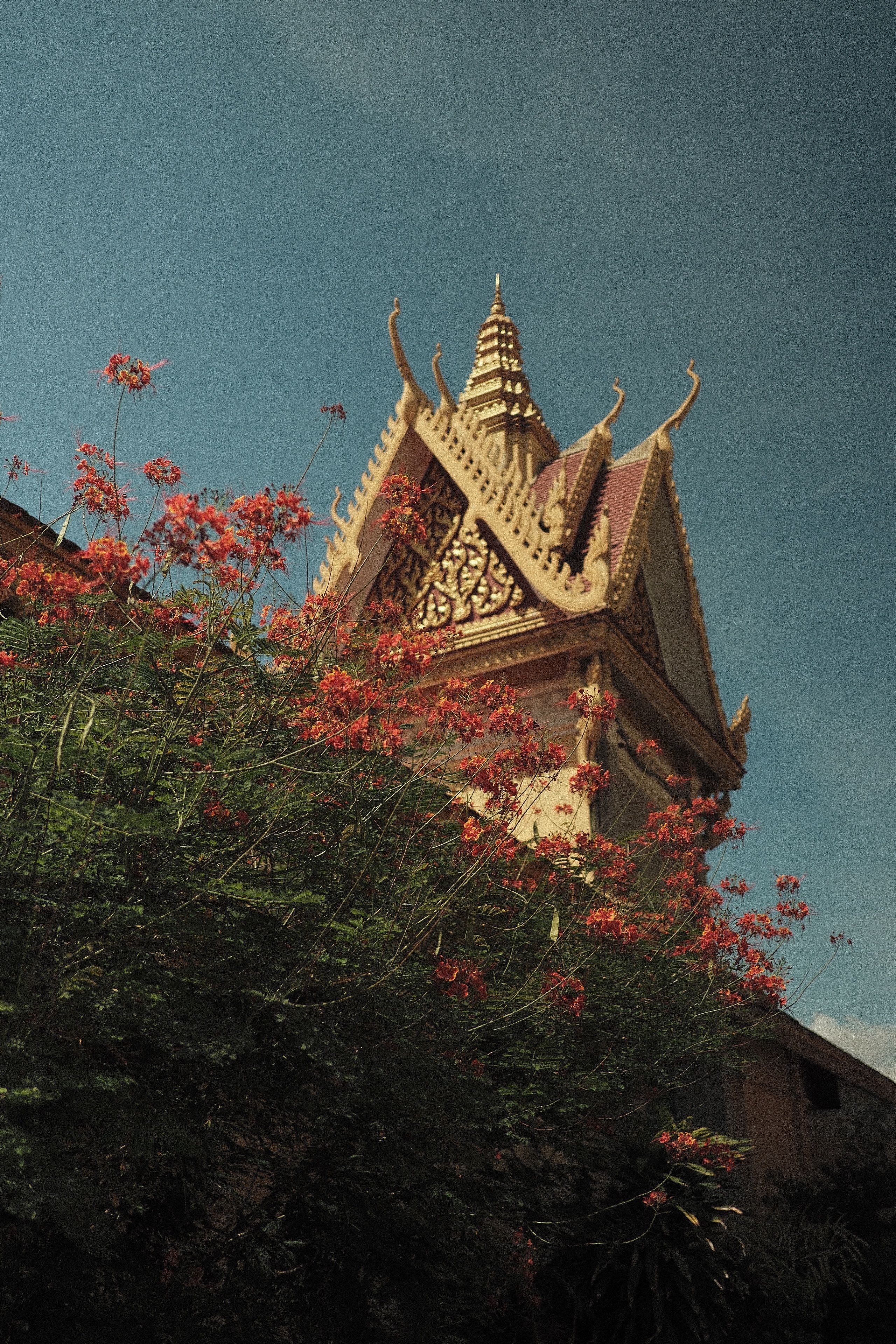 Intricate Khmer Architecture in Phnom Penh · Free Stock Photo