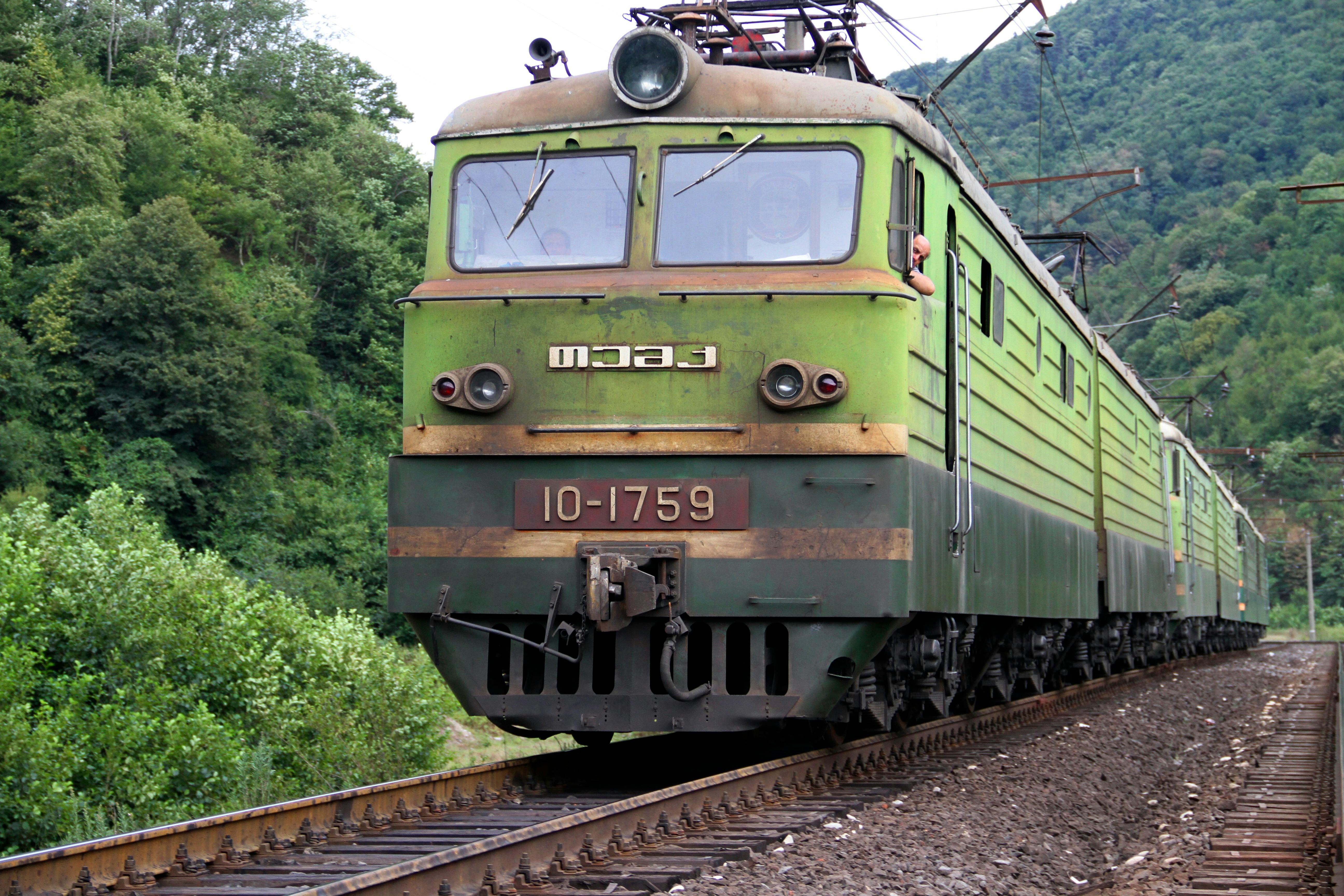 Vintage Soviet Train in Kharagauli, Georgia · Free Stock Photo