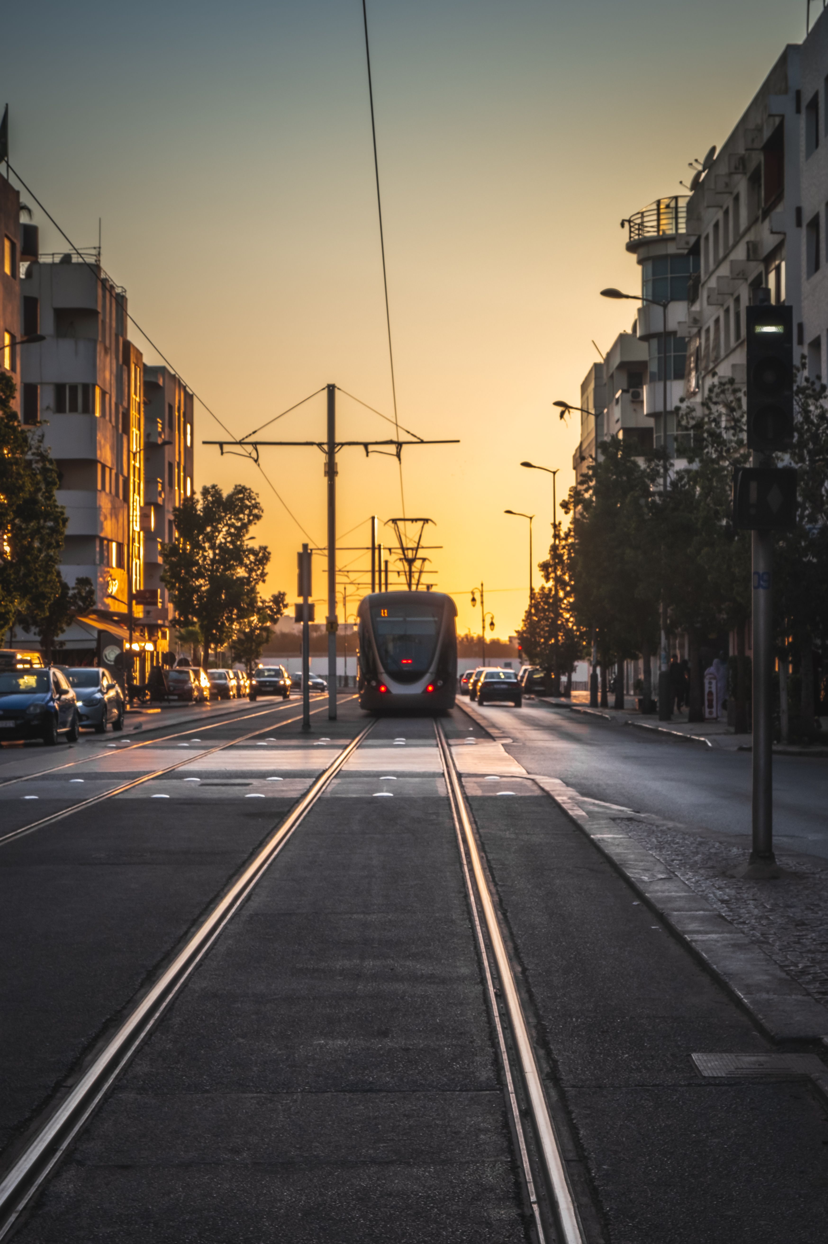 Yellow and Gray Passenger Train Photo · Free Stock Photo
