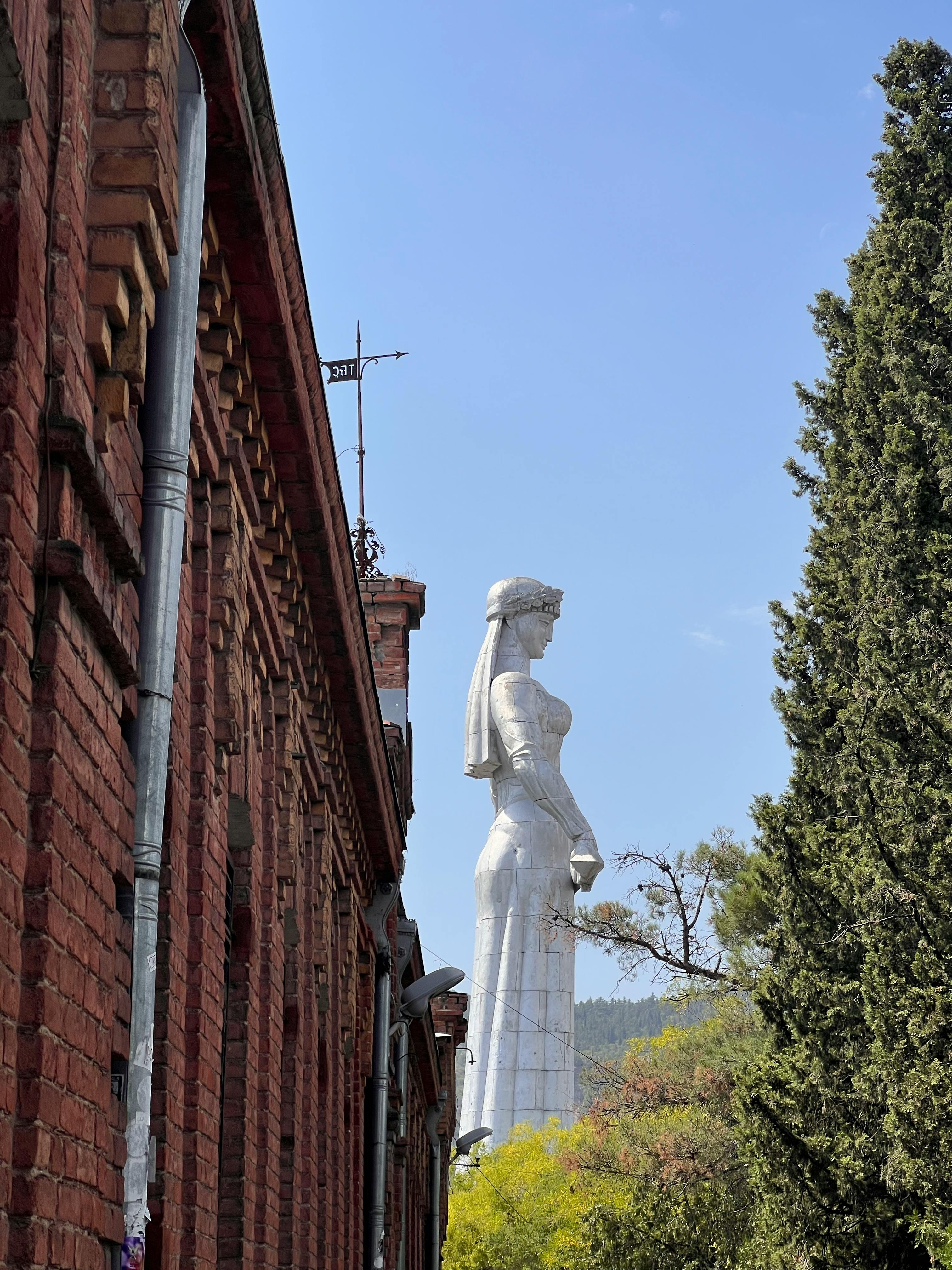 Mother Georgia Statue in Tbilisi, Georgia · Free Stock Photo