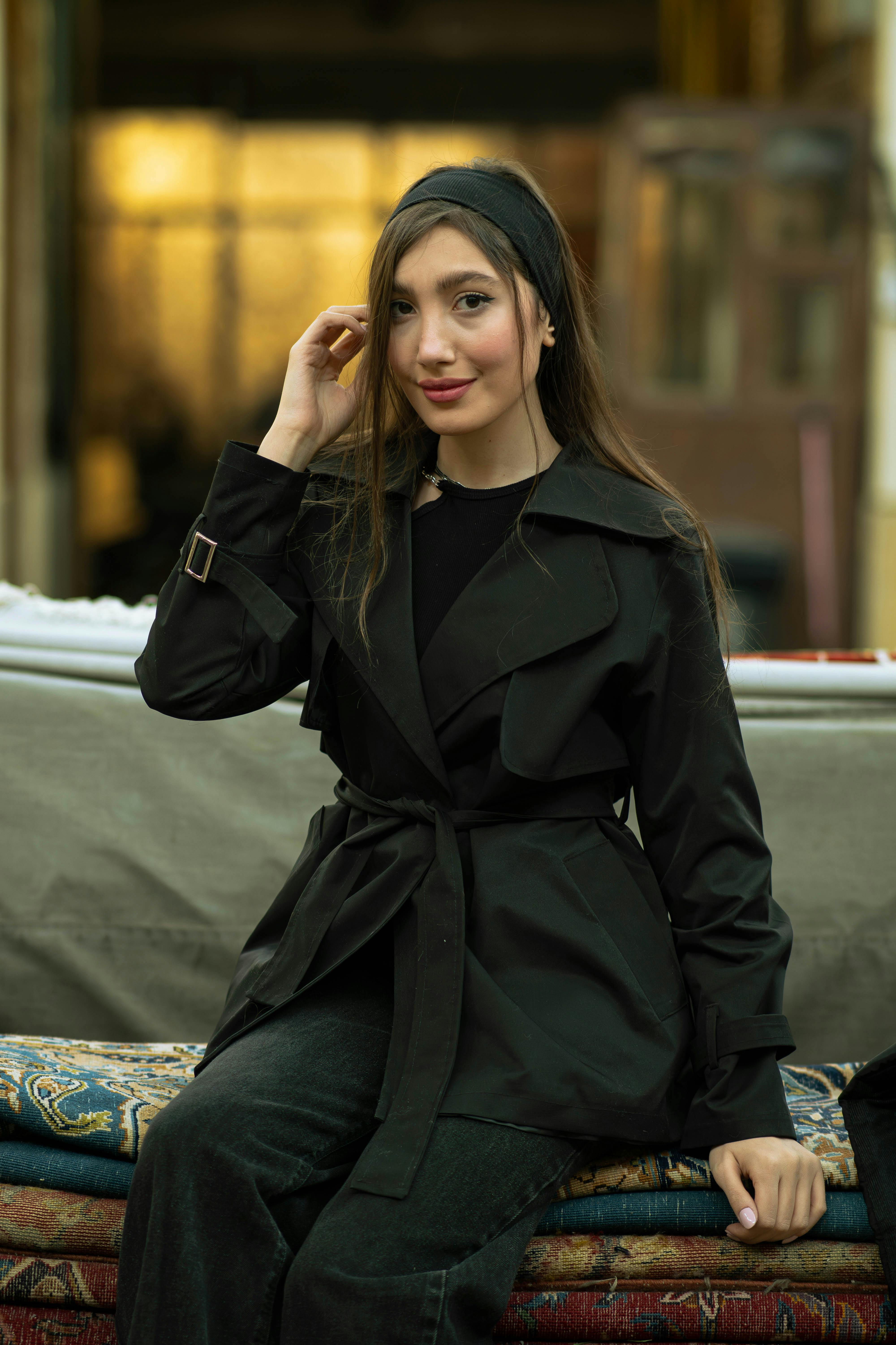 Portrait of a Young Woman in Tehran Fashion · Free Stock Photo