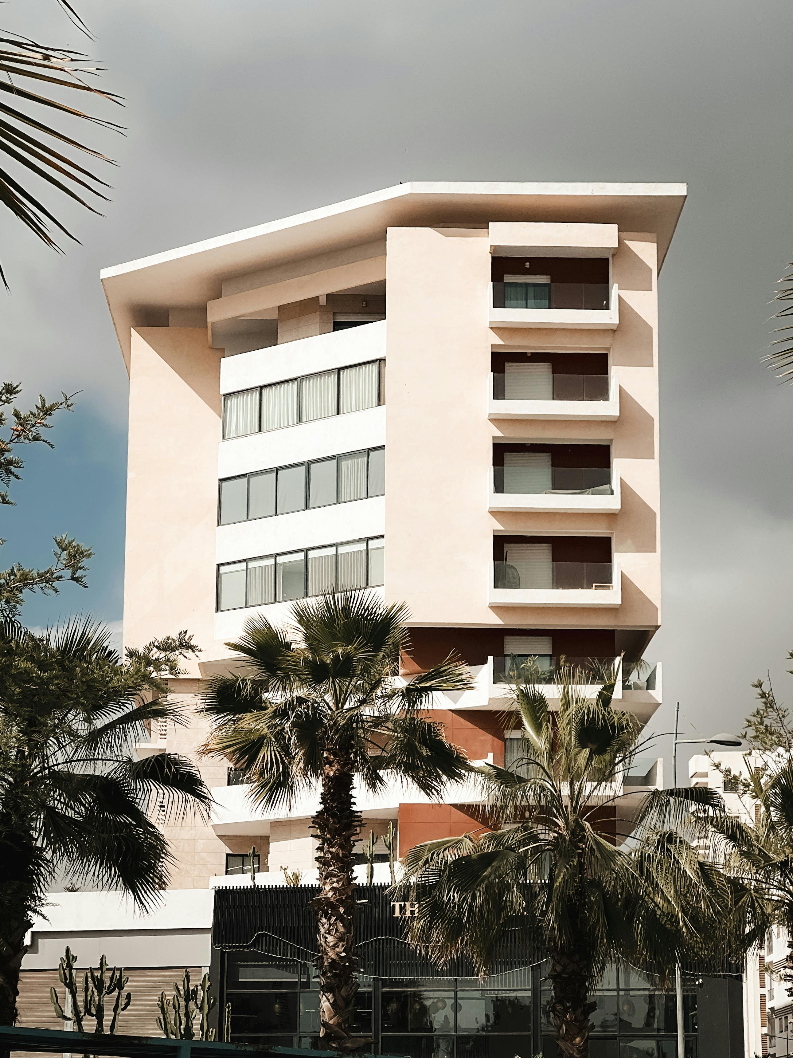 Modern Architecture in Rabat's Residential Area · Free Stock Photo