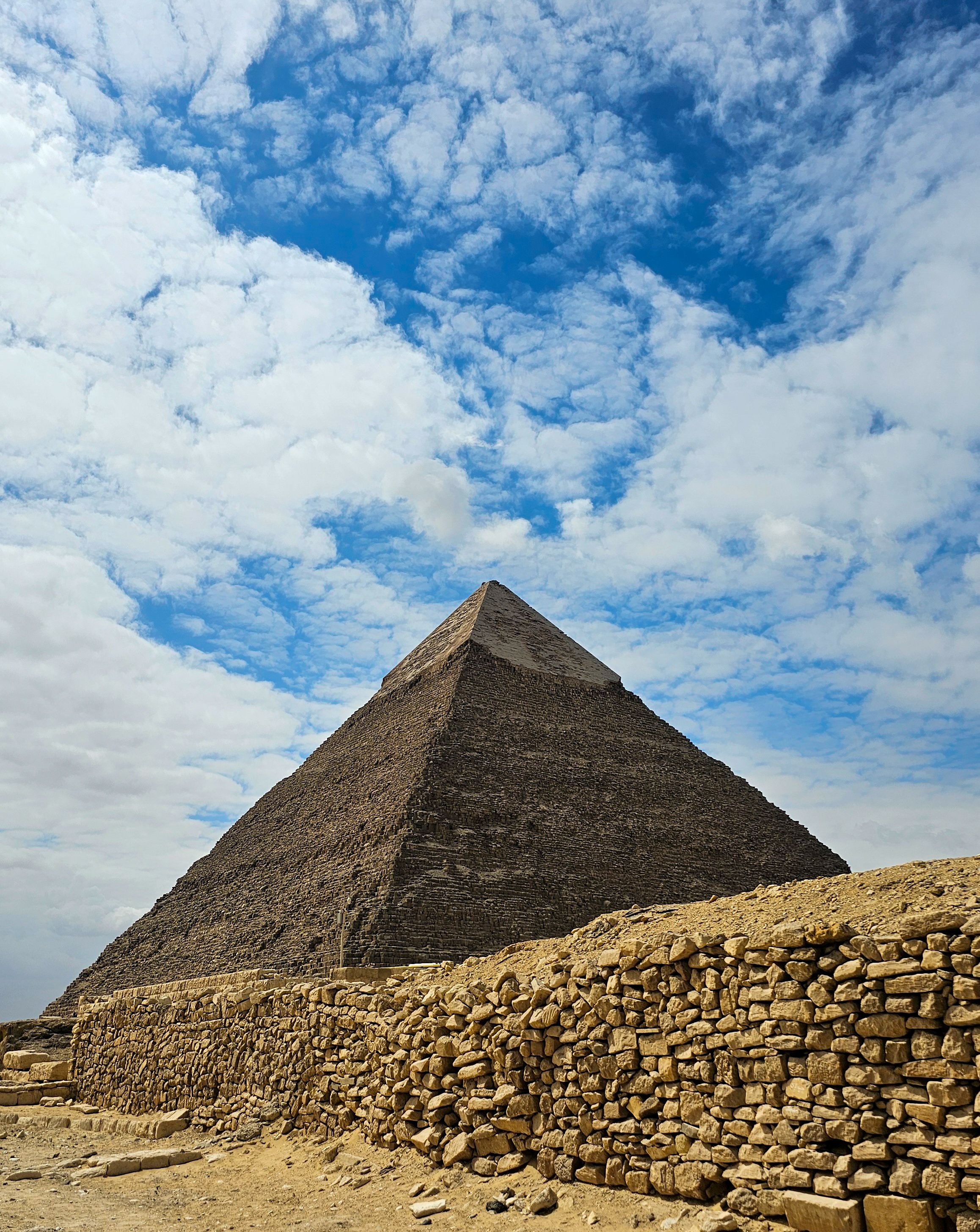 Great Pyramid of Giza Under Blue Sky · Free Stock Photo