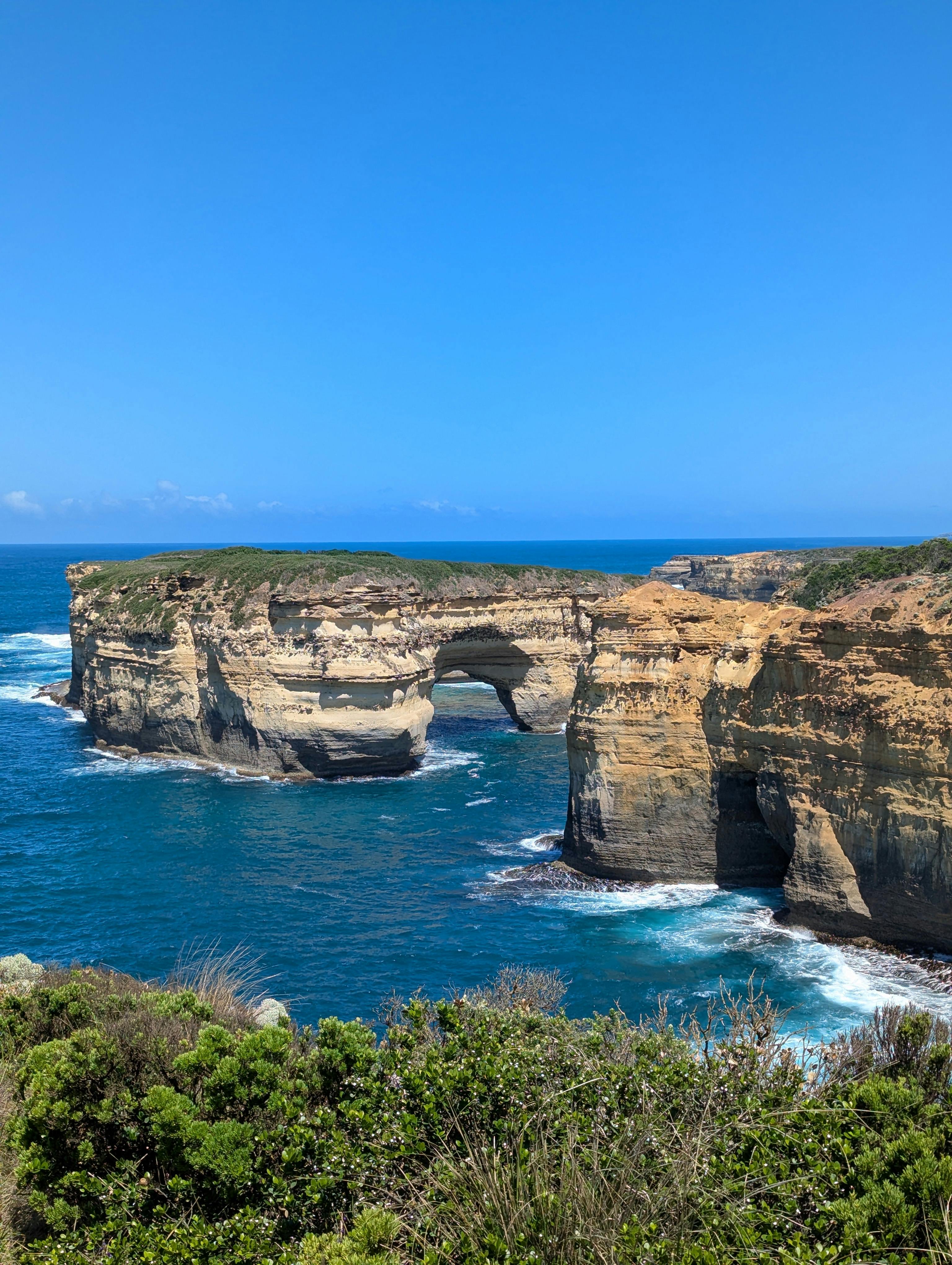 Stunning Coastal Rock Formations Along the Ocean · Free Stock Photo