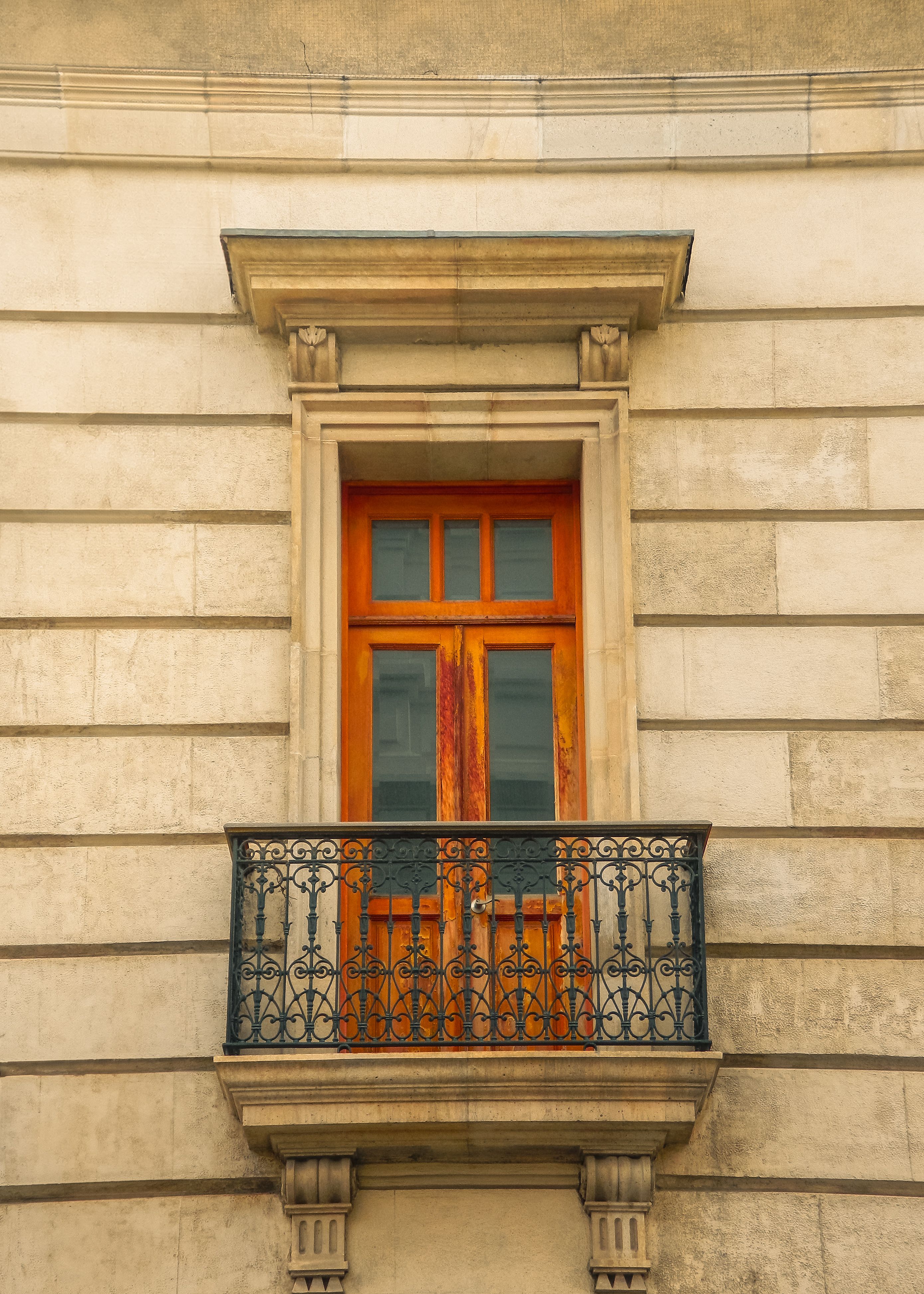 Elegant Balcony on Historic Building in Pachuca · Free Stock Photo