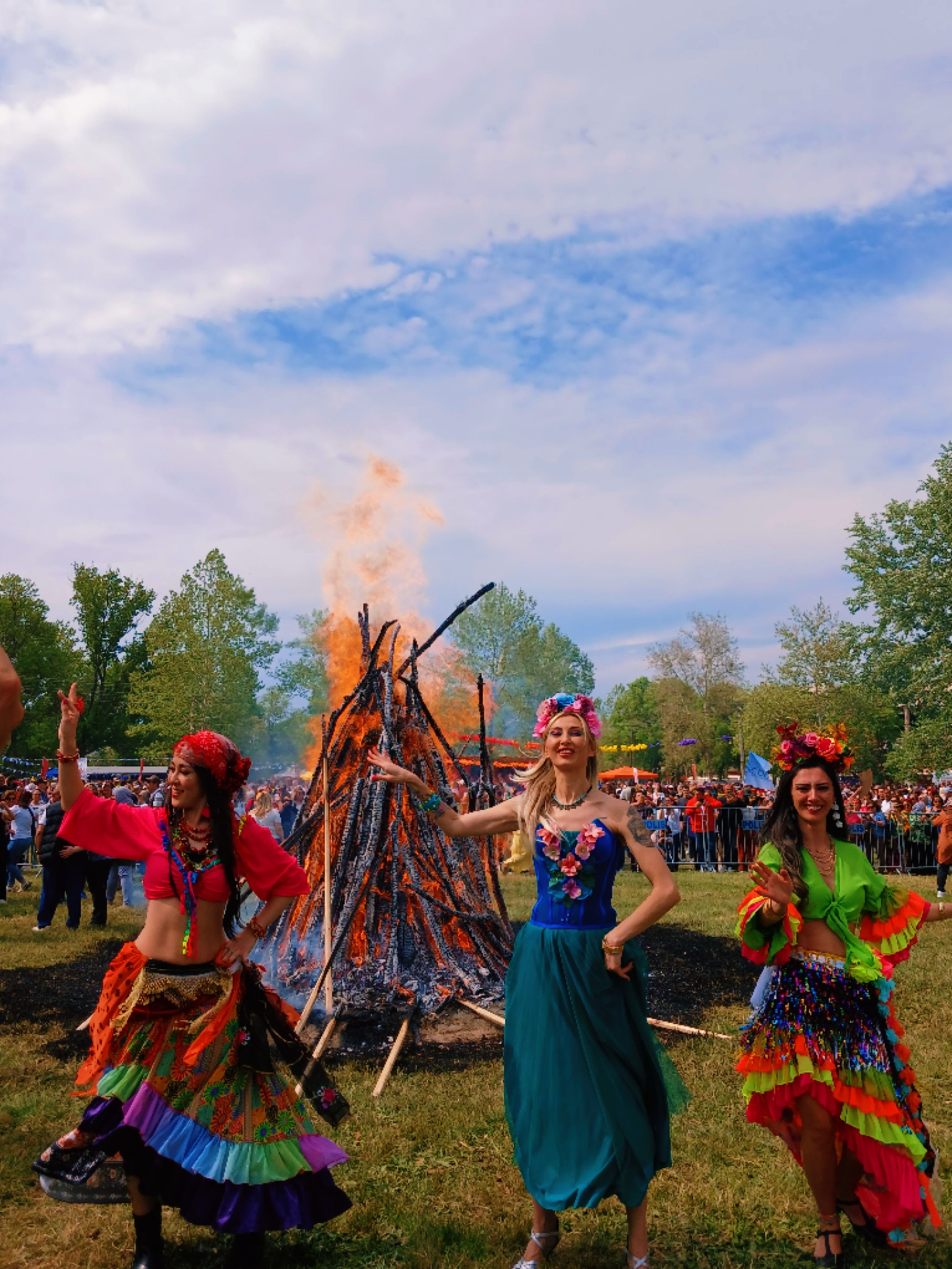Colorful Traditional Dance Festival Outdoors · Free Stock Photo
