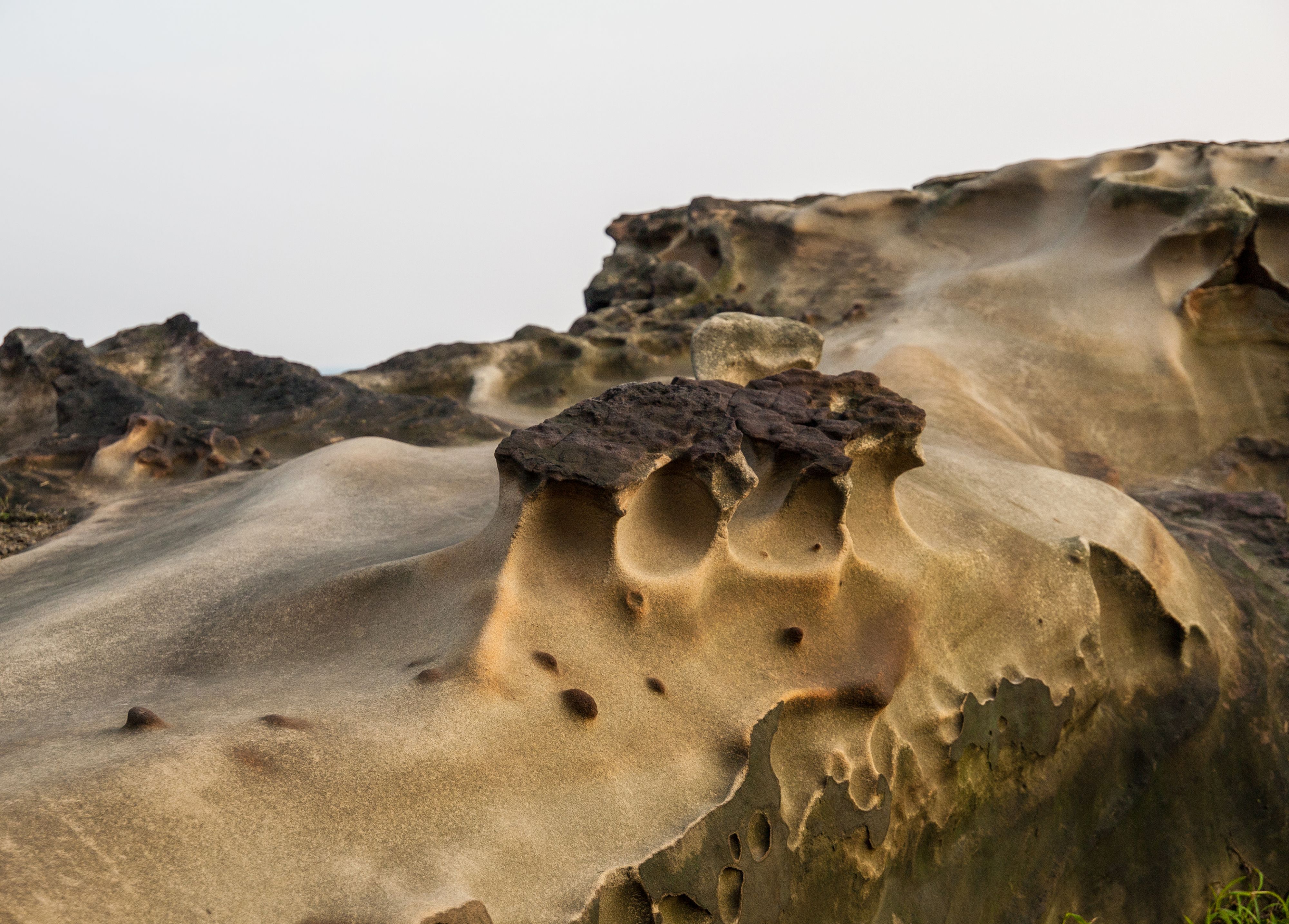 Unique Coastal Rock Formations at Sunrise · Free Stock Photo