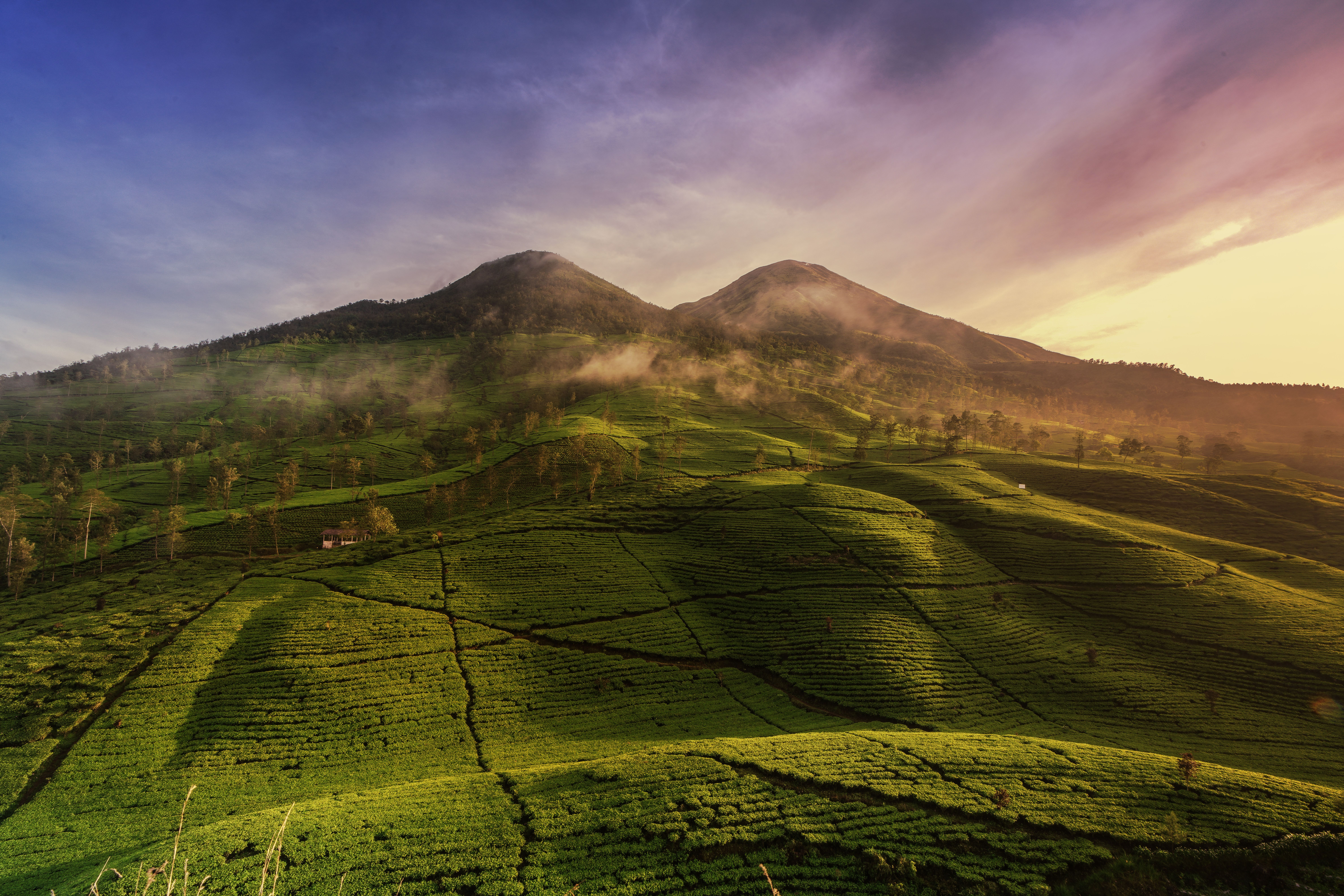 Scenic View of Mountain and Hills · Free Stock Photo