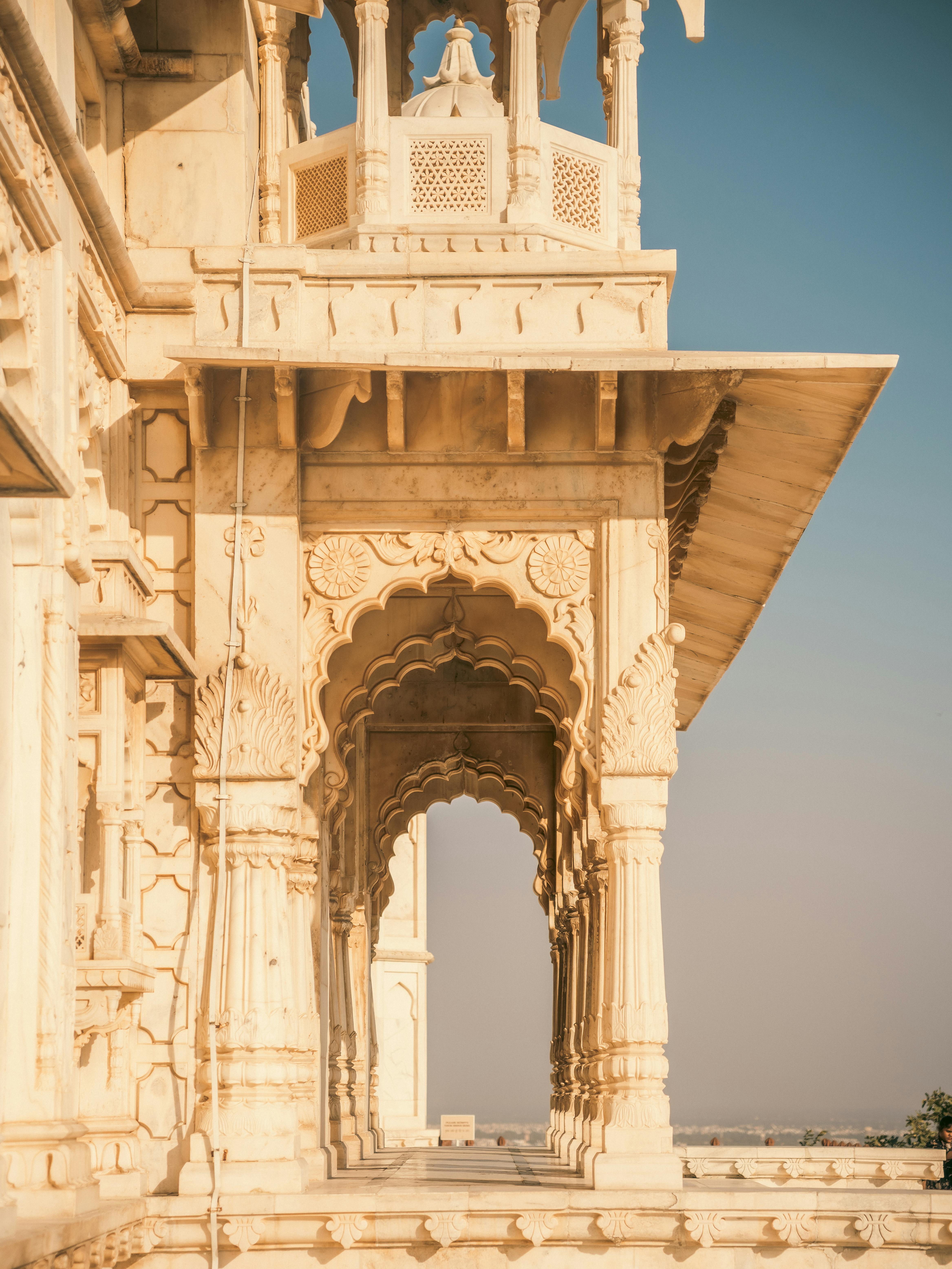 Intricate Ancient Architectural Columns · Free Stock Photo