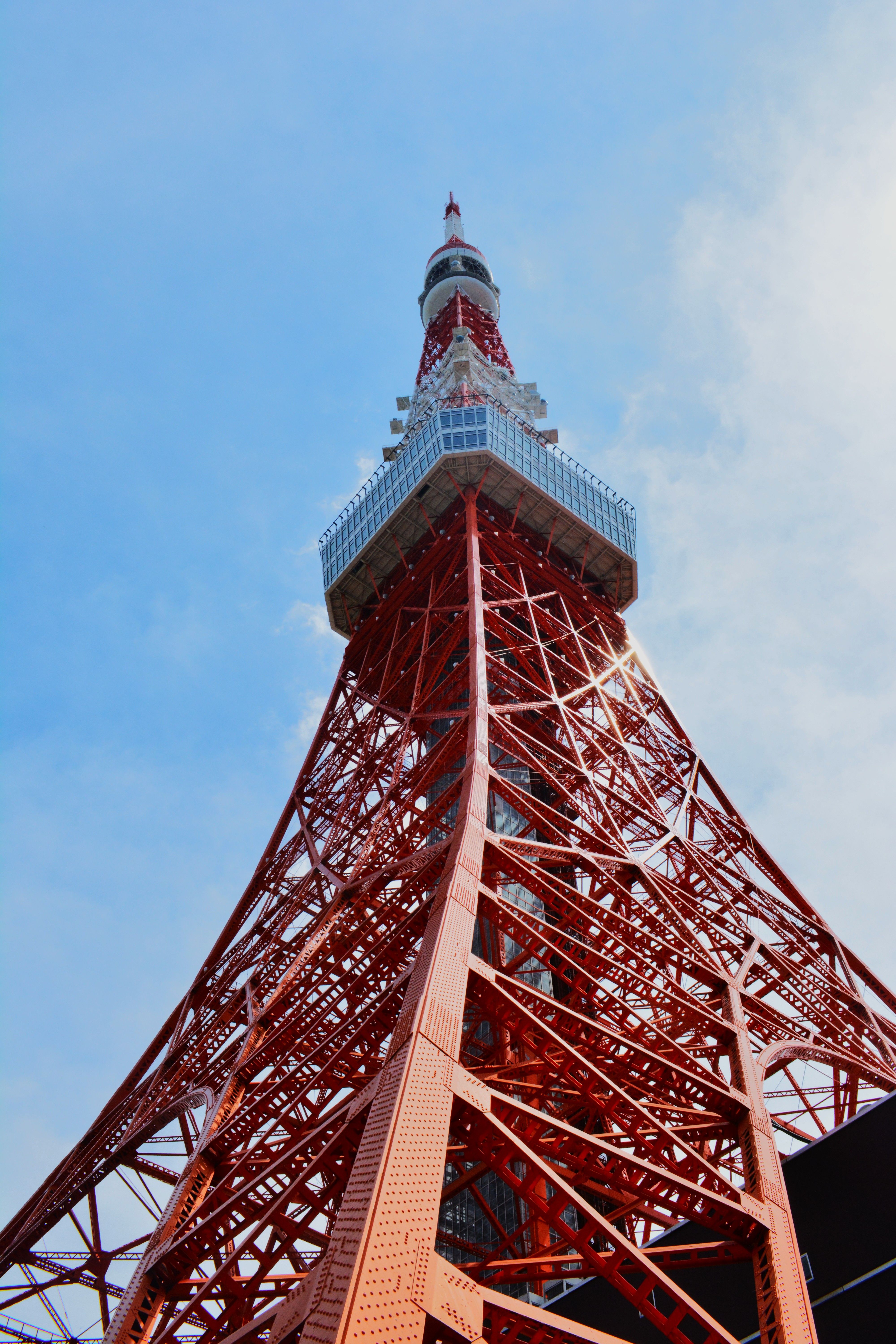 Bottom View of Tokyo Tower · Free Stock Photo
