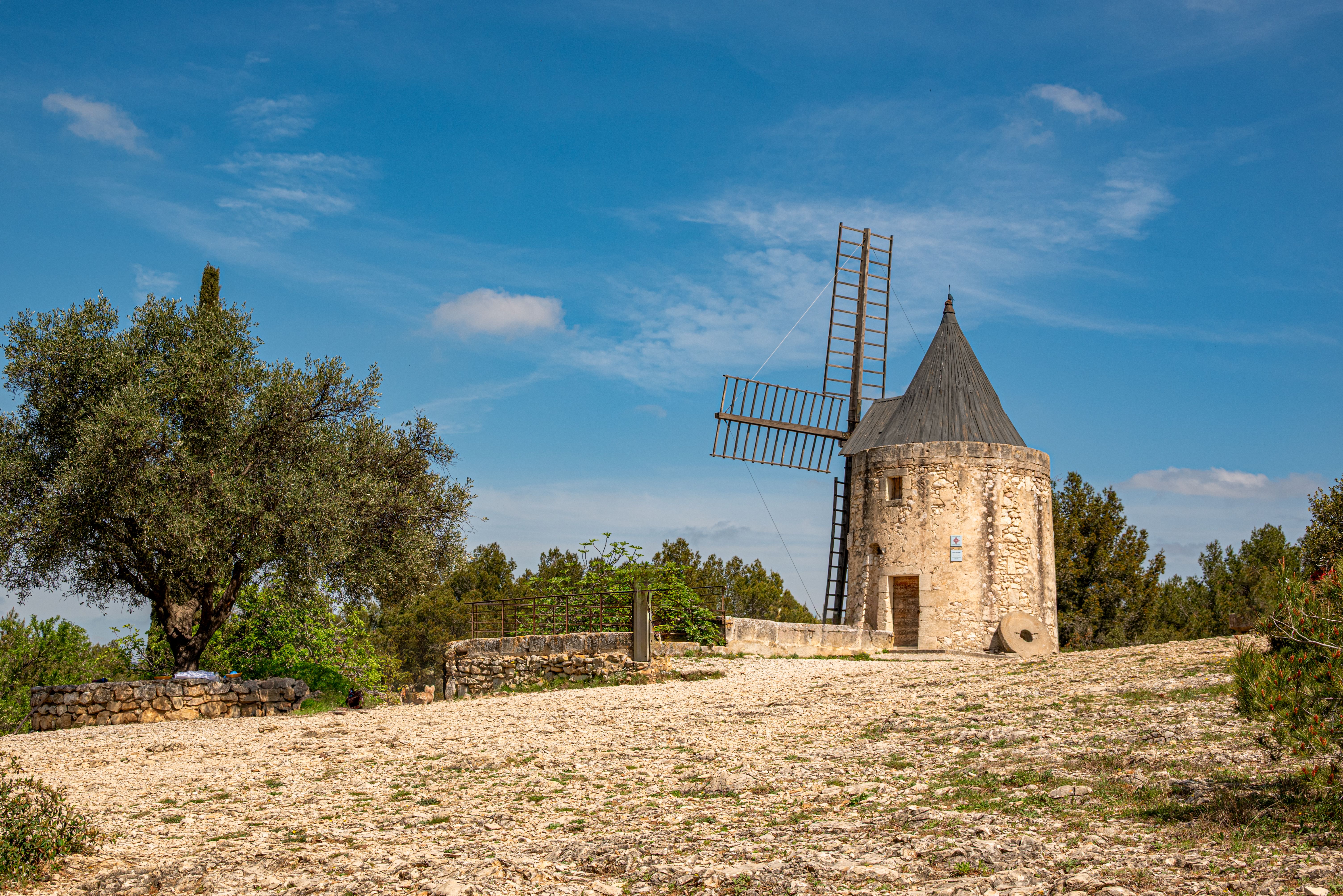 Historical Windmill in Provence, France · Free Stock Photo
