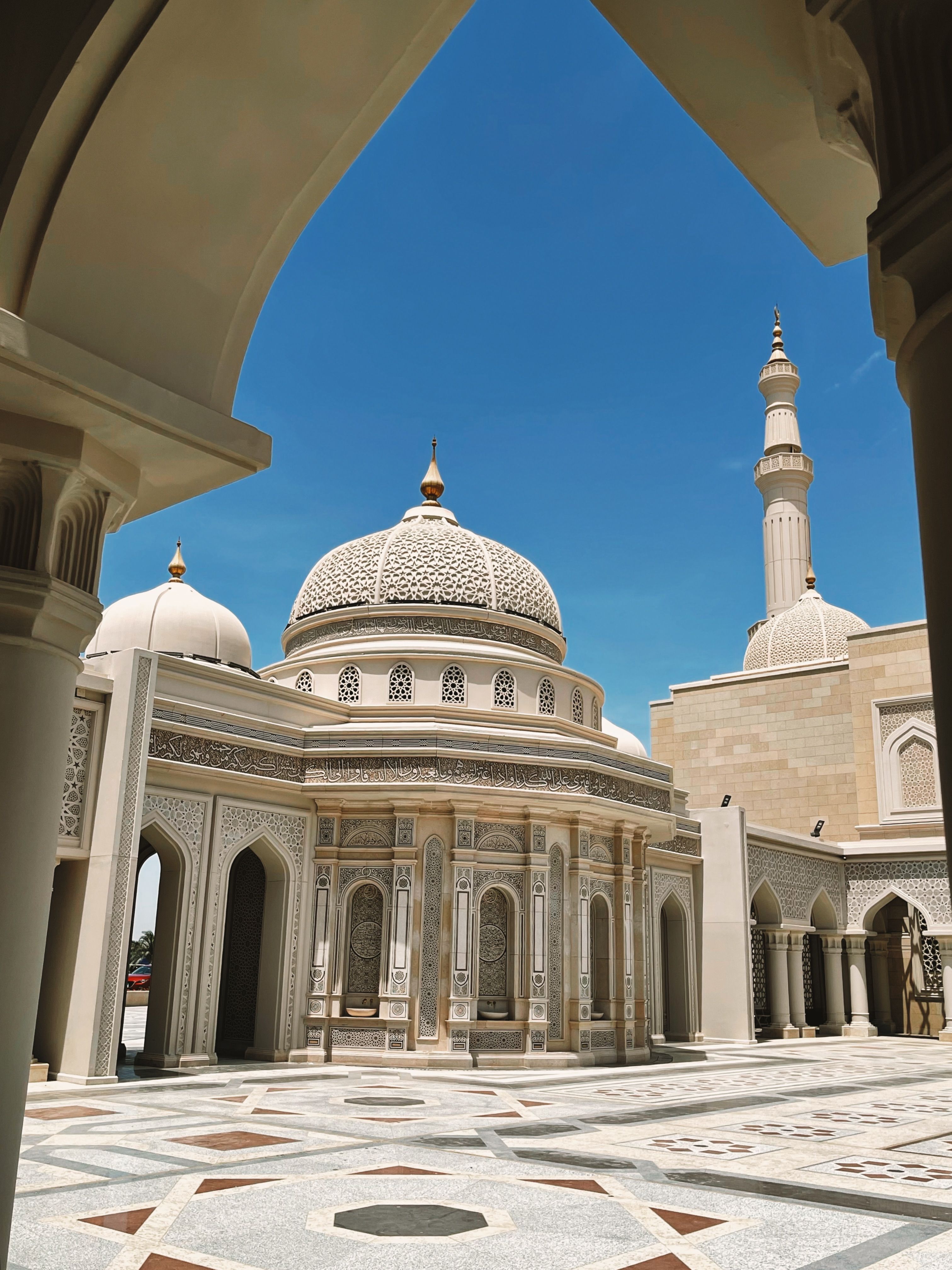 Intricate Islamic Architecture in Cairo Mosque · Free Stock Photo
