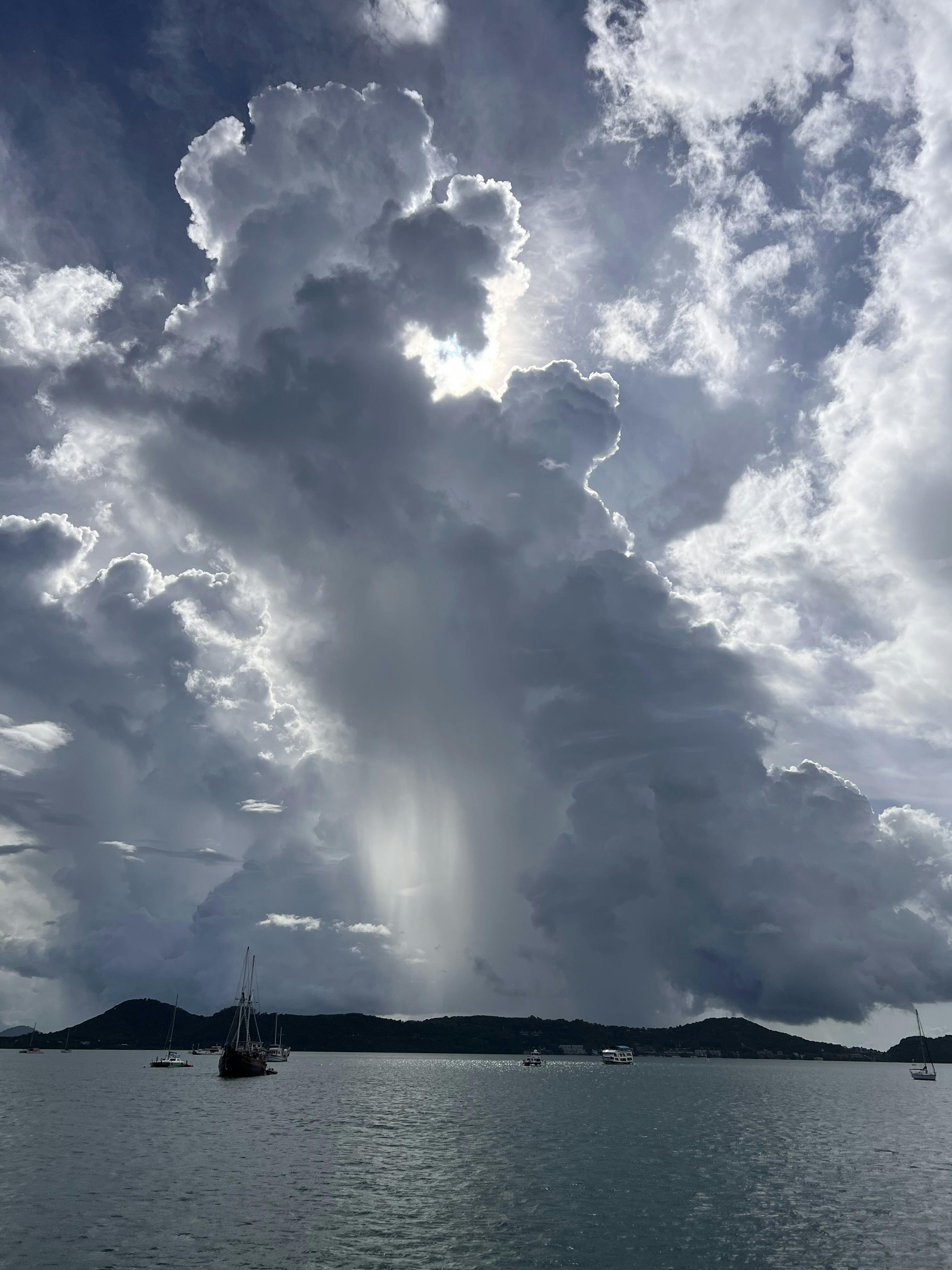 Dramatic Storm Clouds Over Phuket Sea · Free Stock Photo