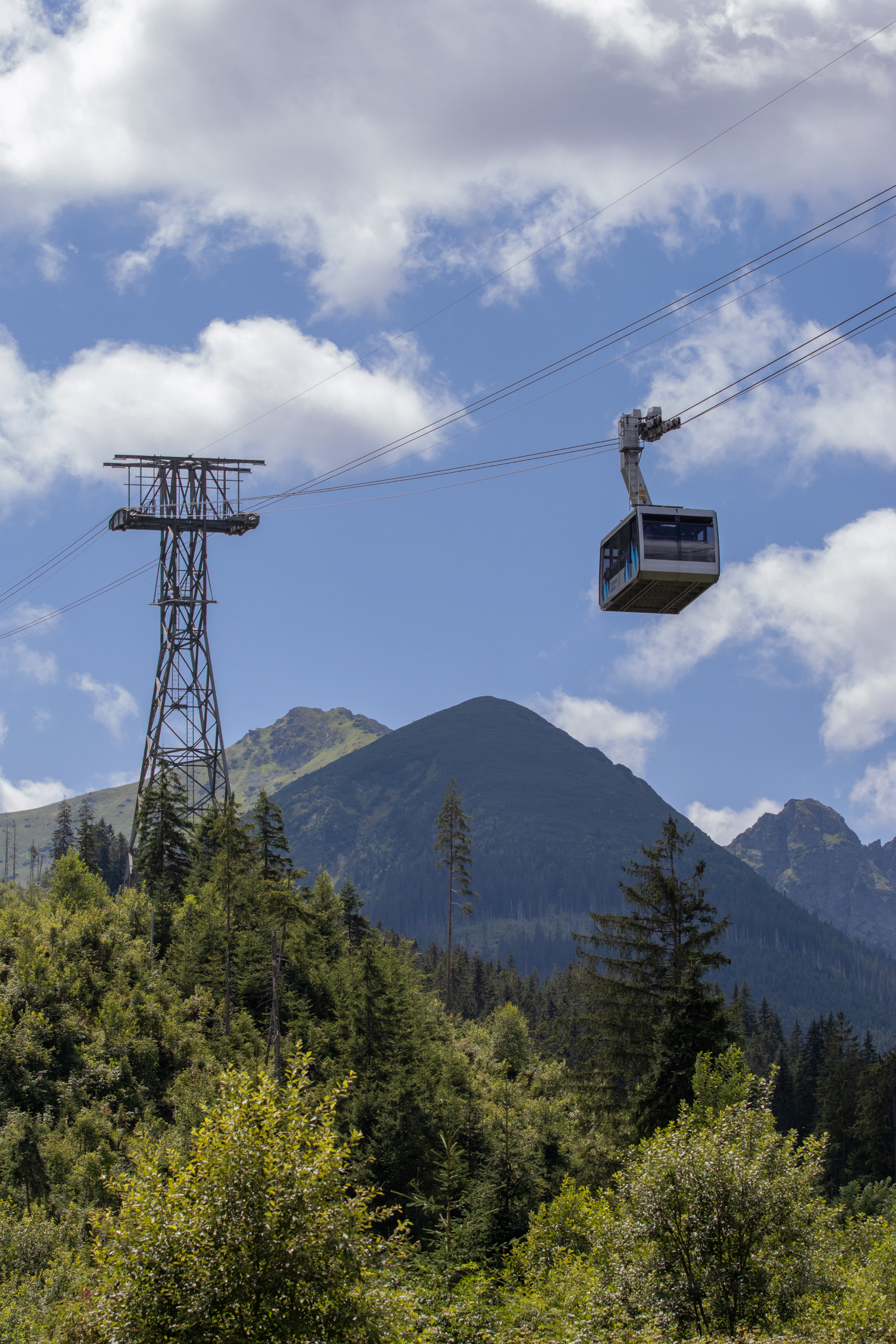Scenic Cable Car Ride at Kasprowy Wierch · Free Stock Photo