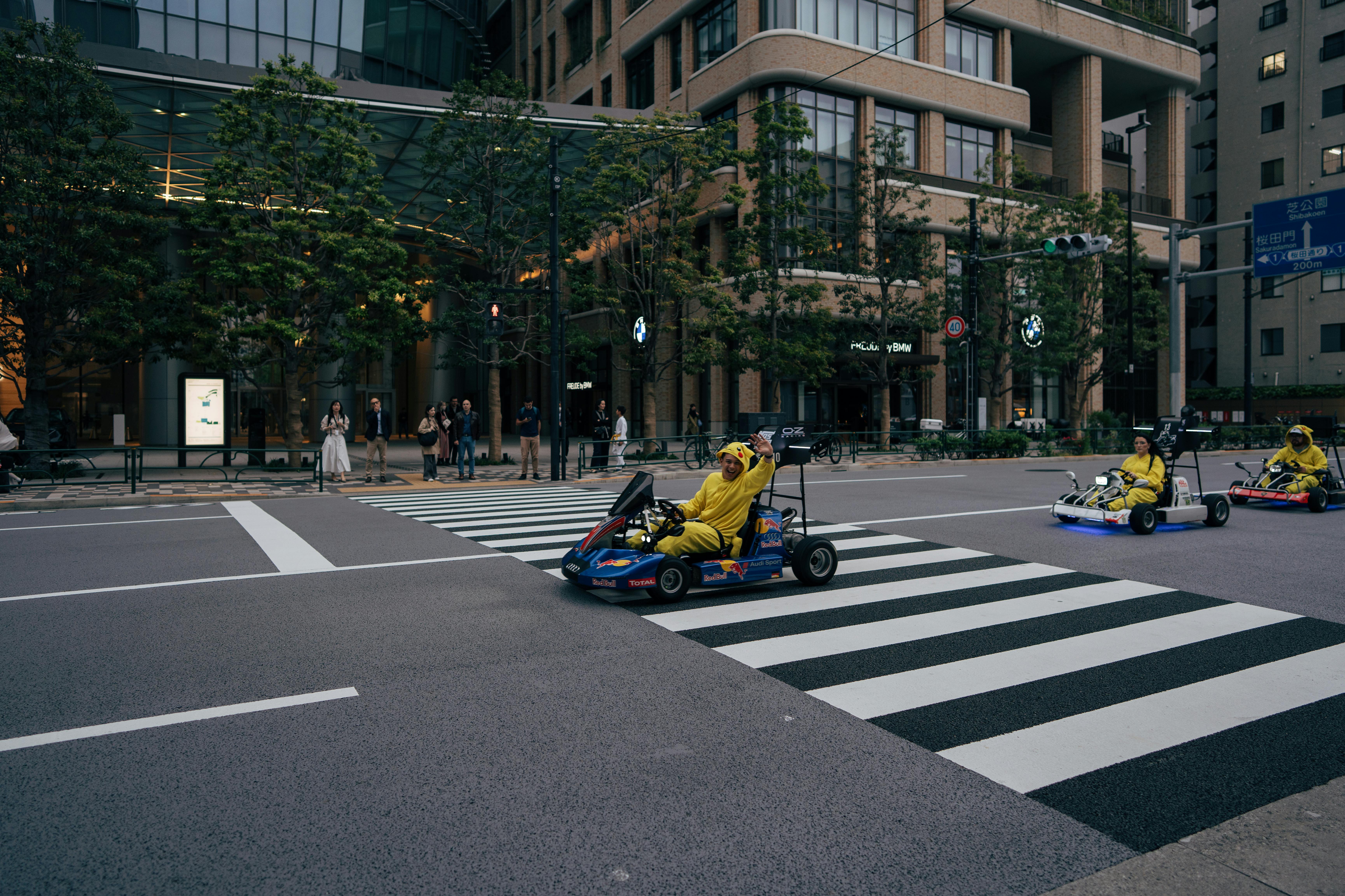 Fun Go-Kart Ride through Tokyo's Streets · Free Stock Photo