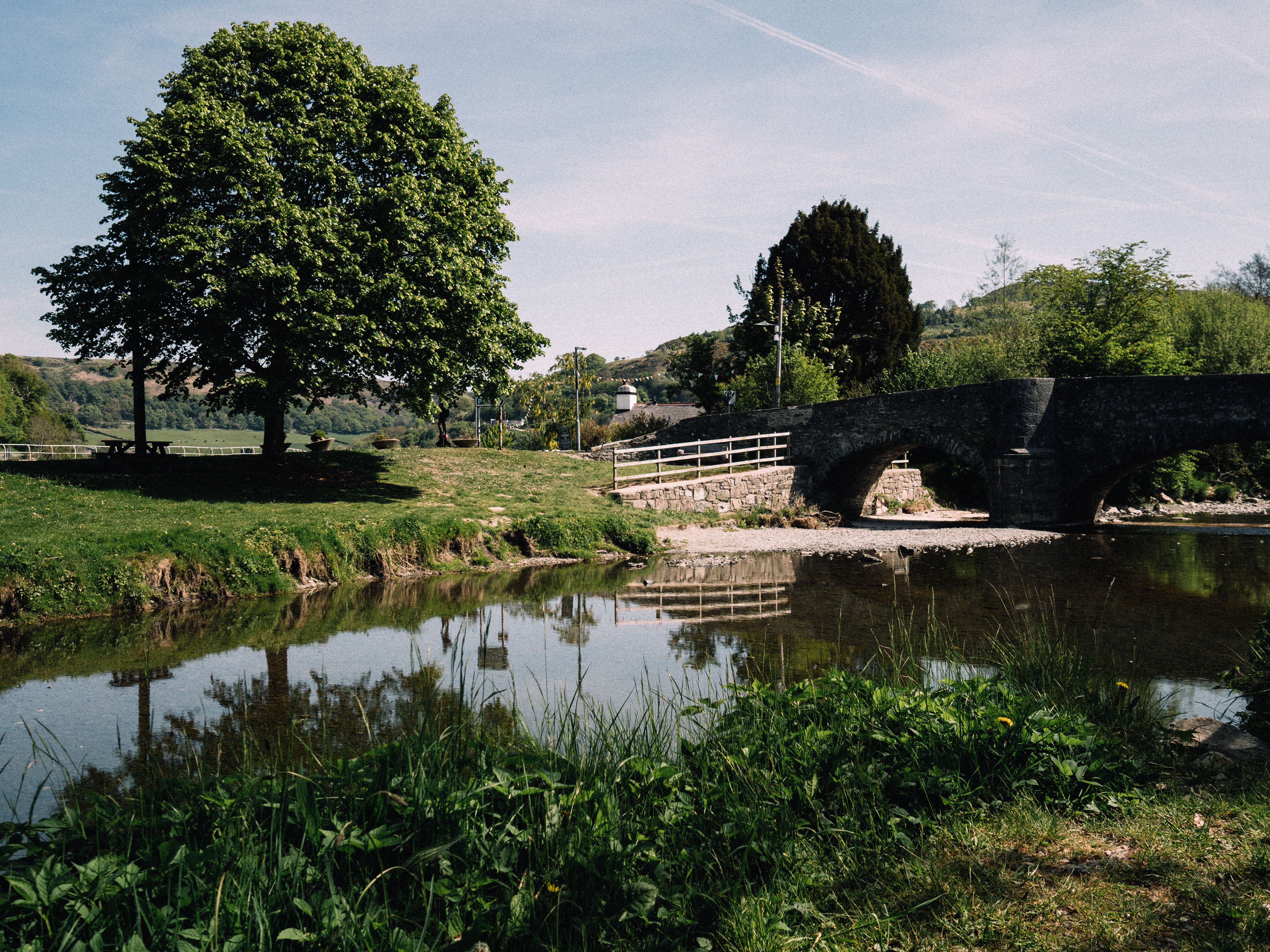 Picturesque Stone Bridge in Llanfair Talhaiarn · Free Stock Photo